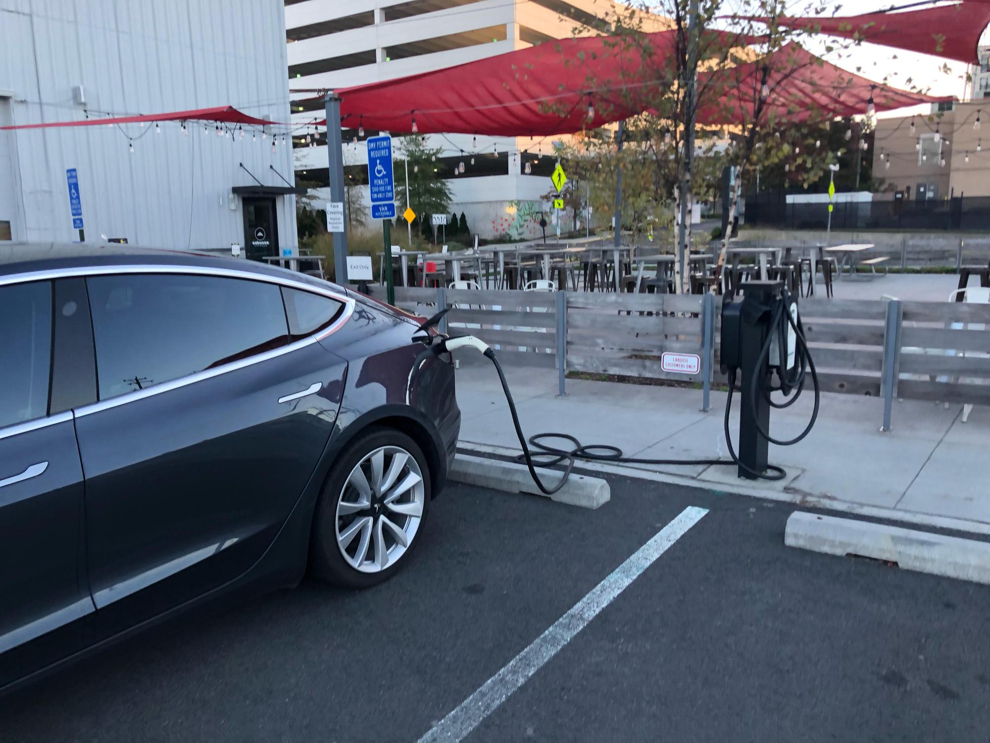 Caboose Commons Brewing | Fairfax, VA | EV Station