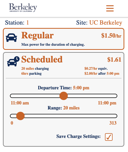RSF Parking Garage | Berkeley, CA | EV Station