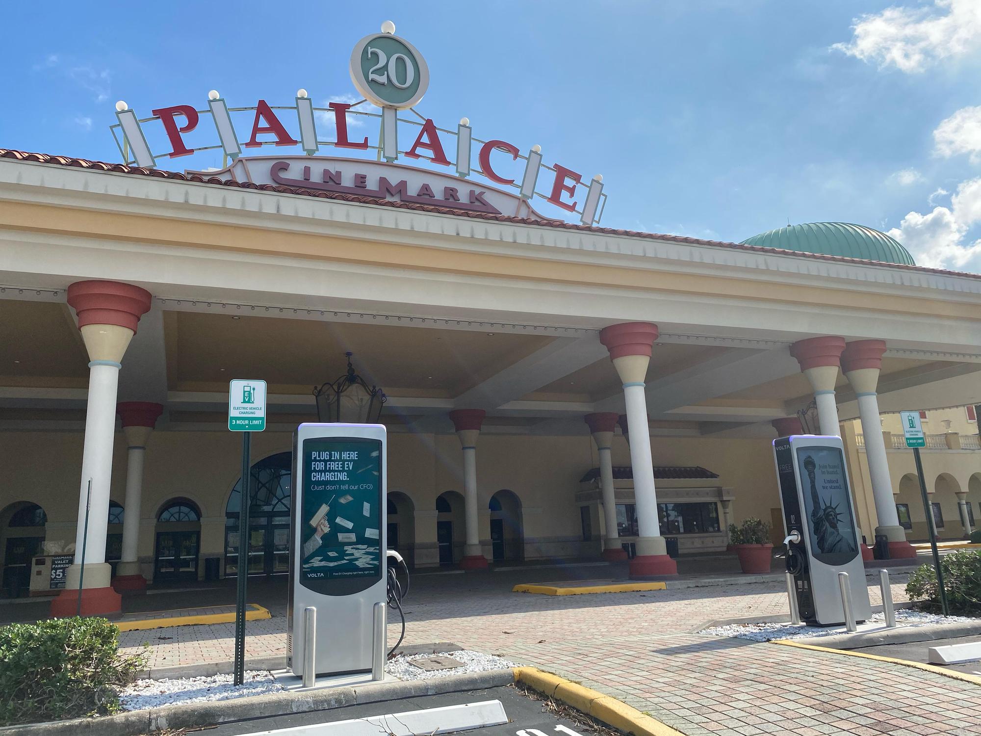 Cinemark Palace 20 and XD | Boca Raton, FL | EV Station