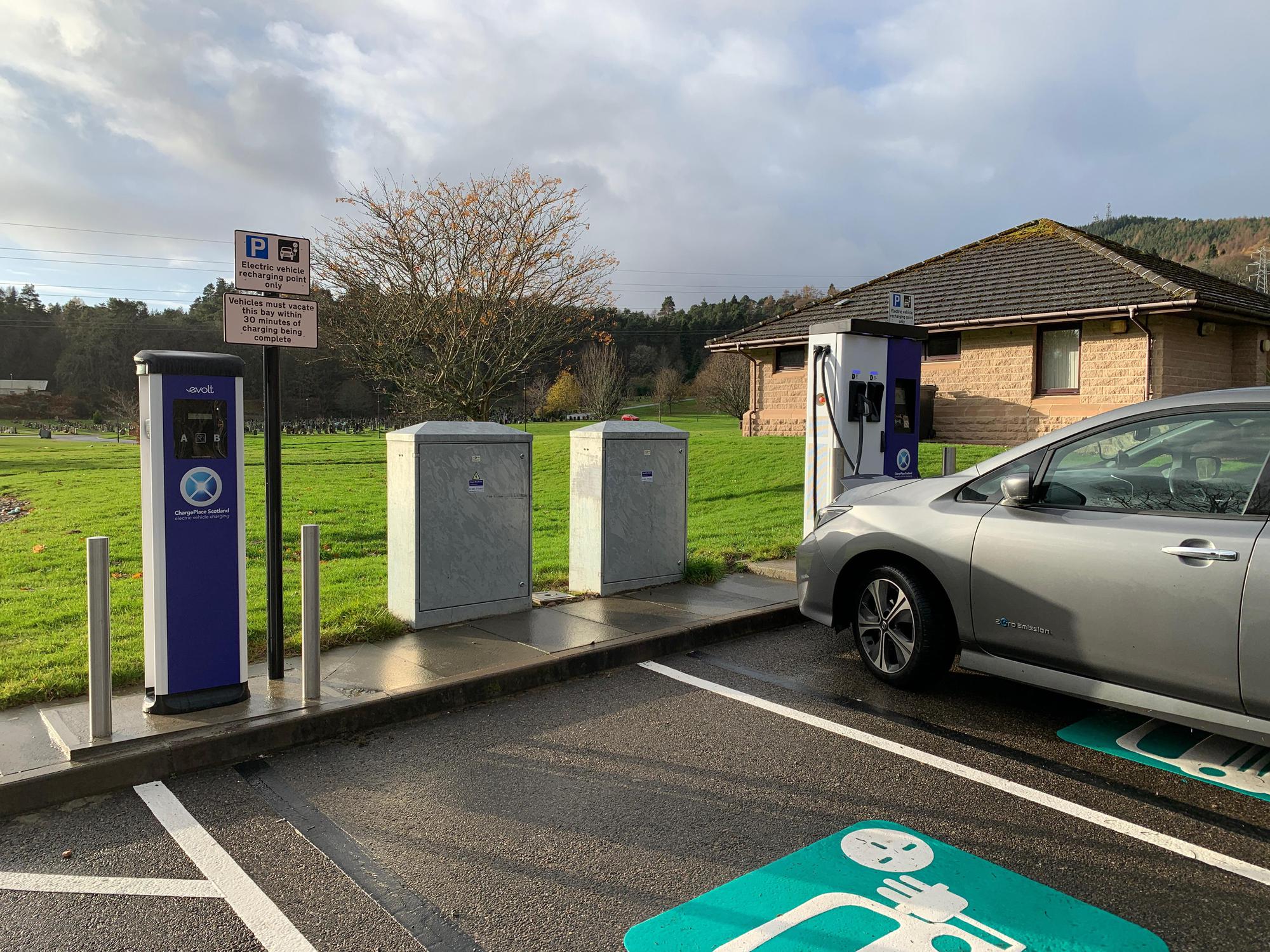 Inverness Crematorium | Kilvean Road, Inverness IV3 8JN | EV Station