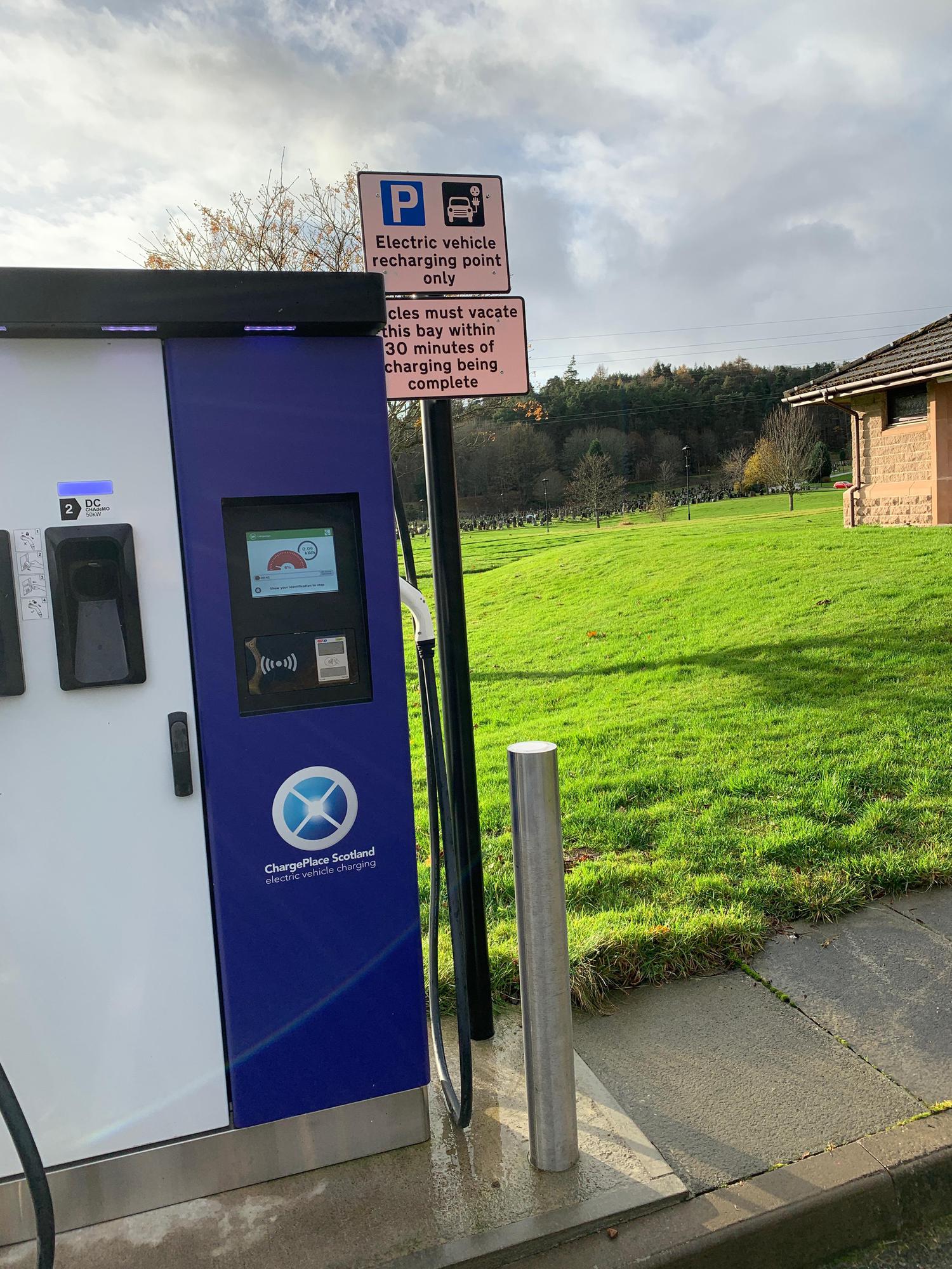 Inverness Crematorium | Kilvean Road, Inverness IV3 8JN | EV Station