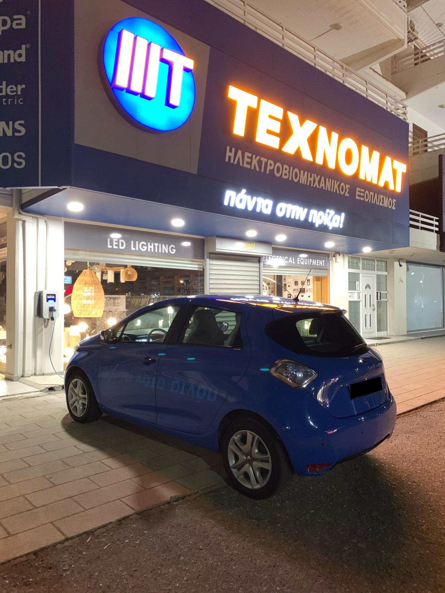 Technomat Rhodoes | 3ο χλμ Ρόδου – Λίνδου τ.κ 85100 | EV Station