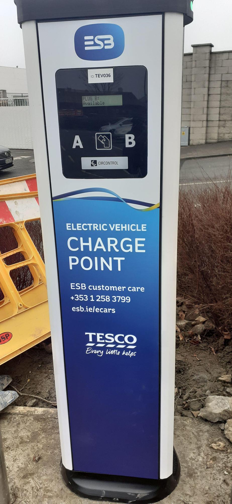 Tesco Superstore | Newbridge, County Kildare | EV Station