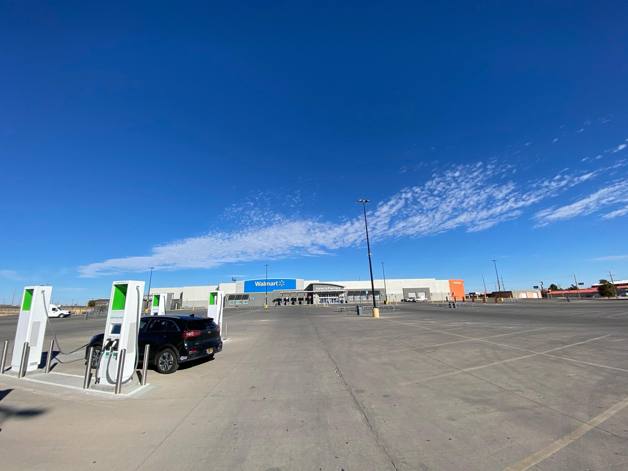 Walmart Supercenter | Fort Stockton, TX | EV Station