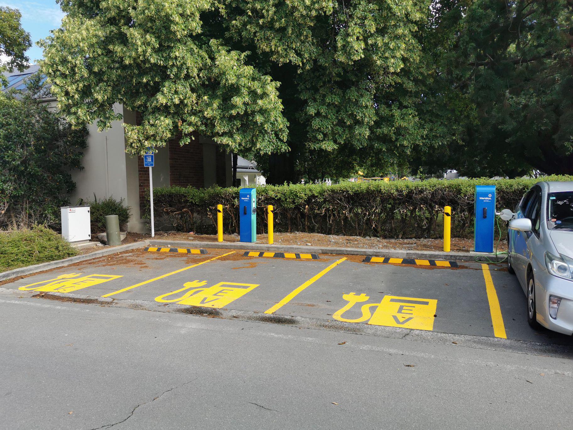 Victoria Park & Rangiora Library | Rangiora, Canterbury | EV Station