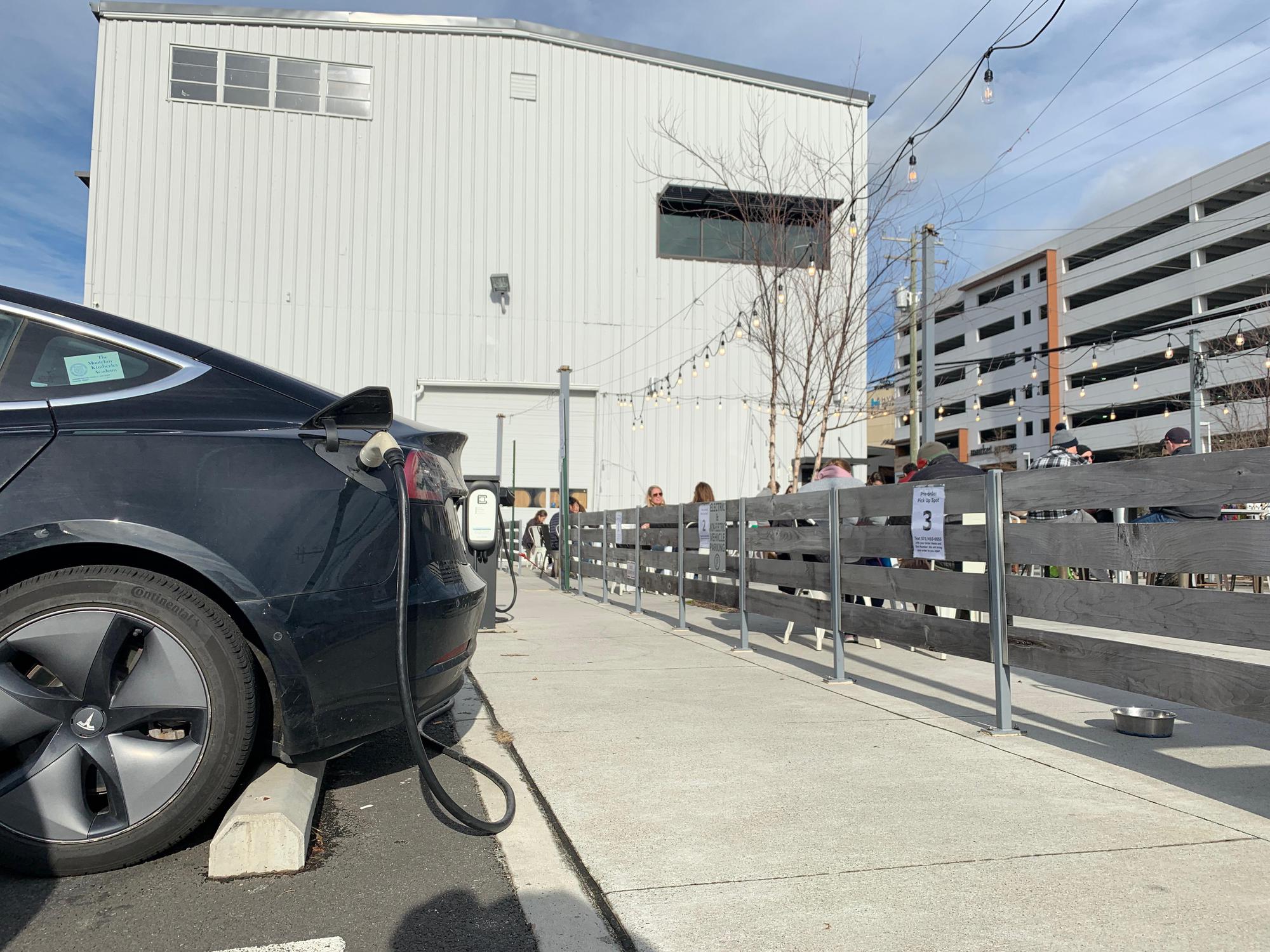 Caboose Commons Brewing | Fairfax, VA | EV Station