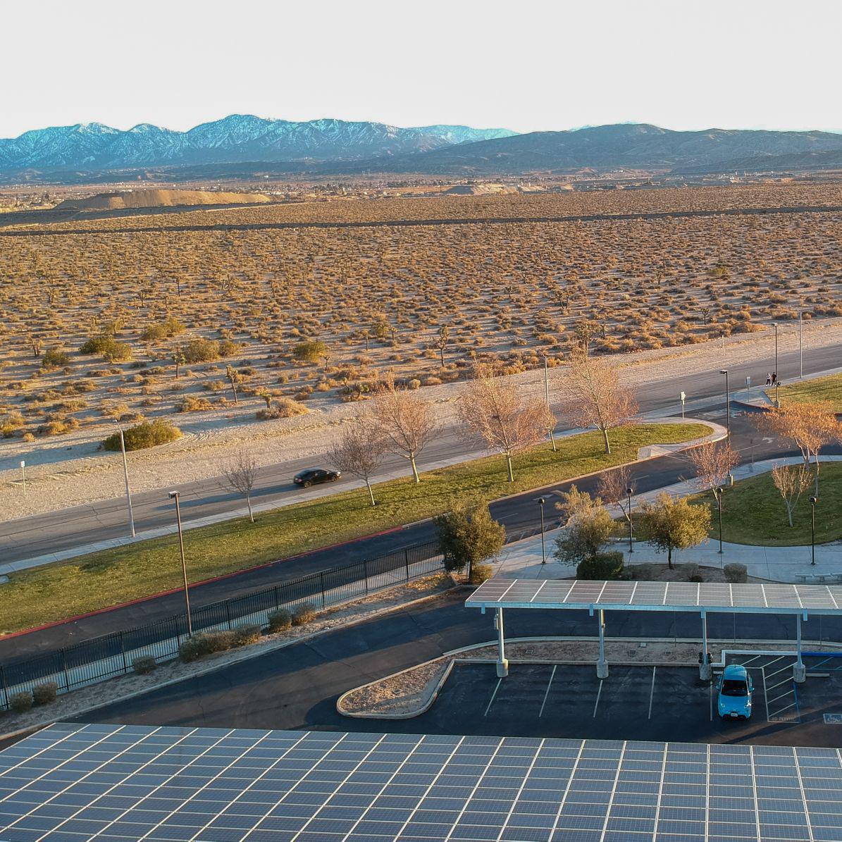 William J Pete Knight High School | Palmdale, CA | EV Station