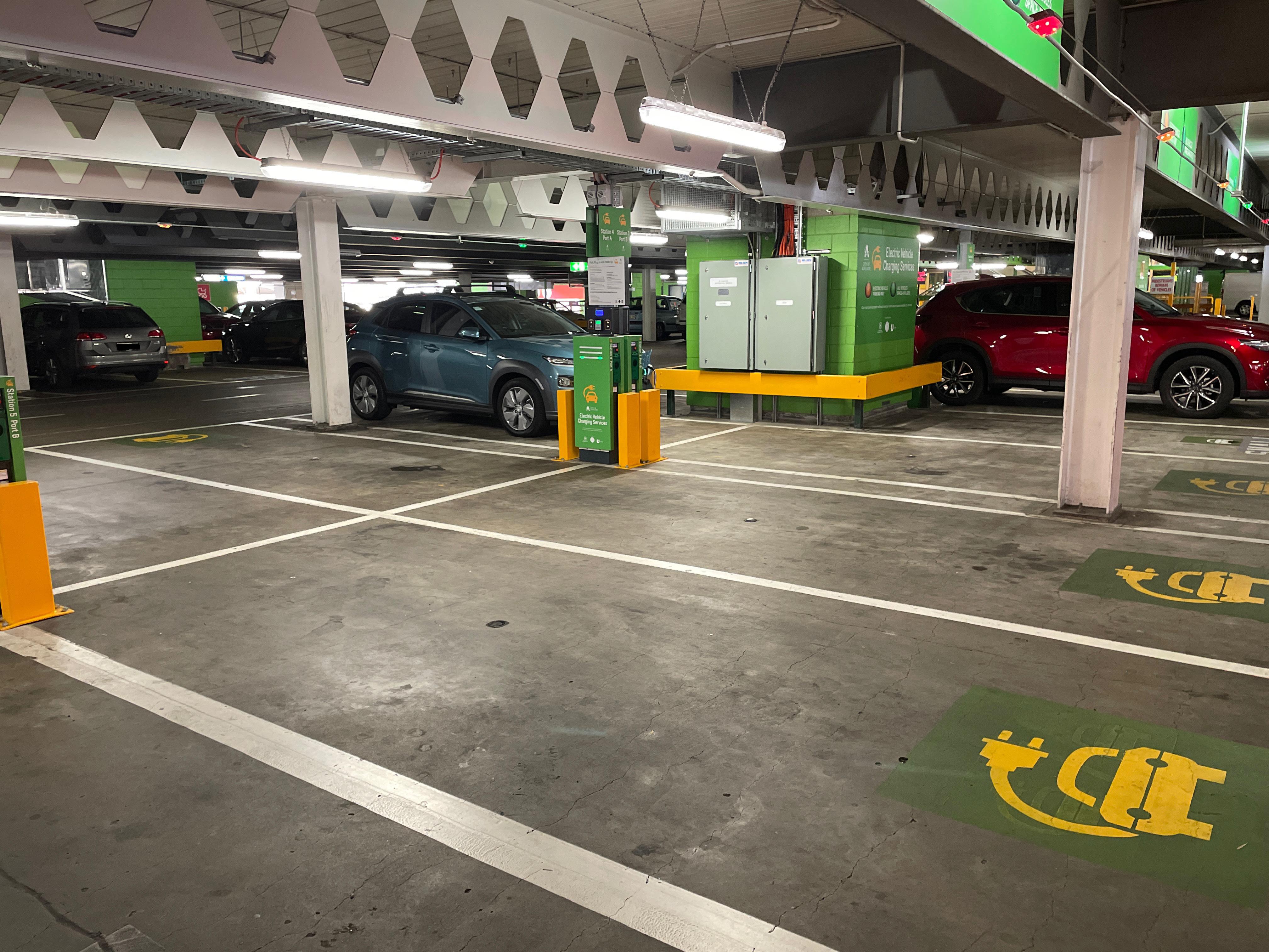 UPark Adelaide Central Market | Adelaide, SA | EV Station