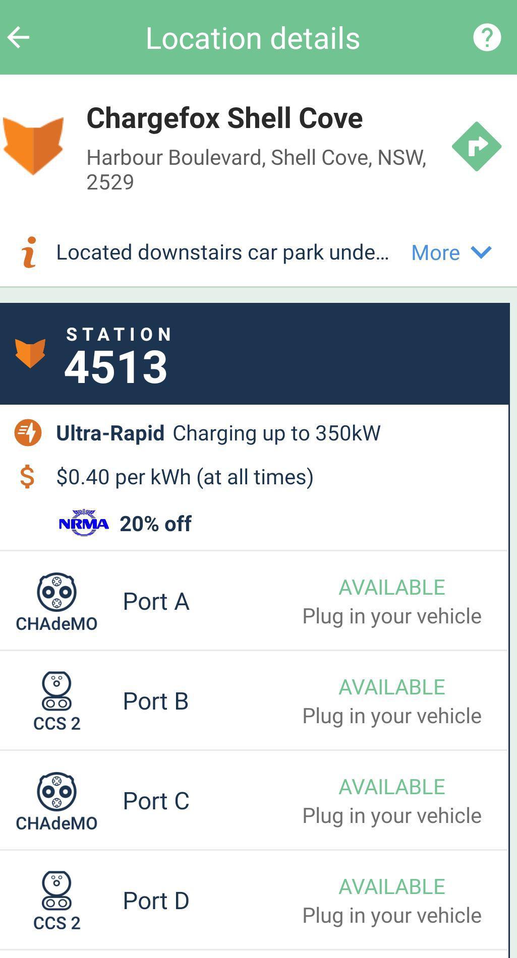 Woolworths Shell Cove | Shell Cove, NSW | EV Station