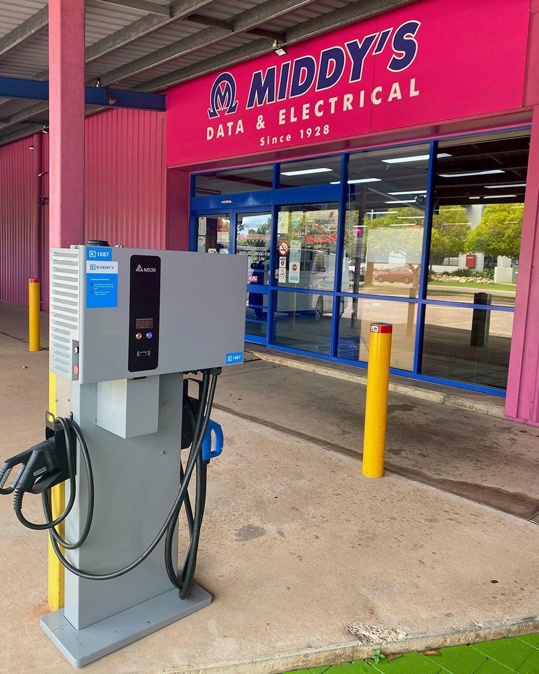 Middys Darwin (Woolner) | Woolner, NT | EV Station