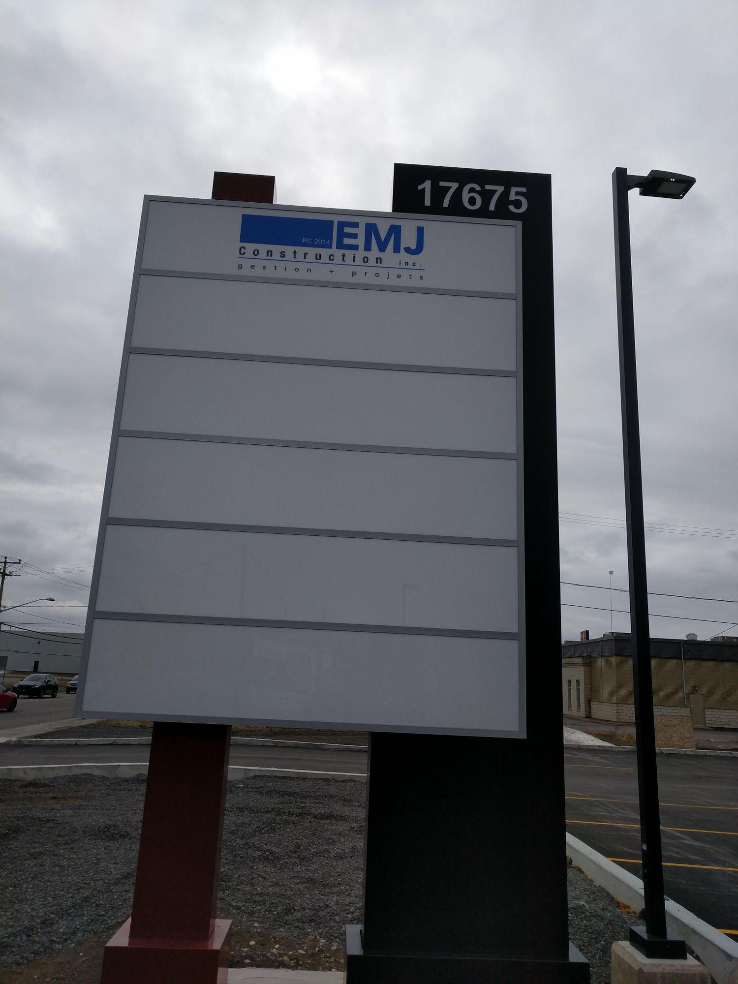 EMJ Construction Inc | Mirabel, QC | EV Station