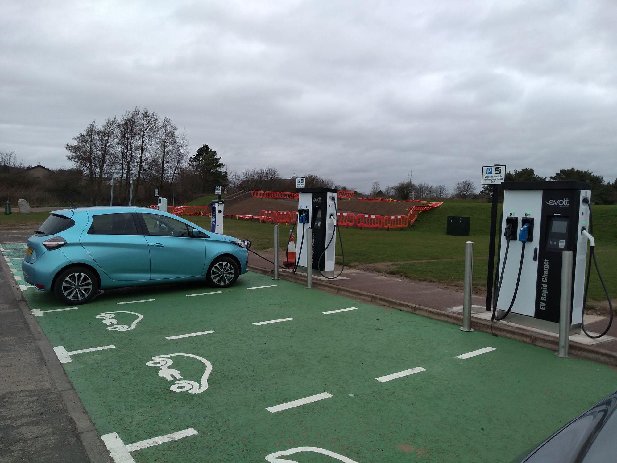Monifieth Beach Car Park | Monifieth, Scotland | EV Station