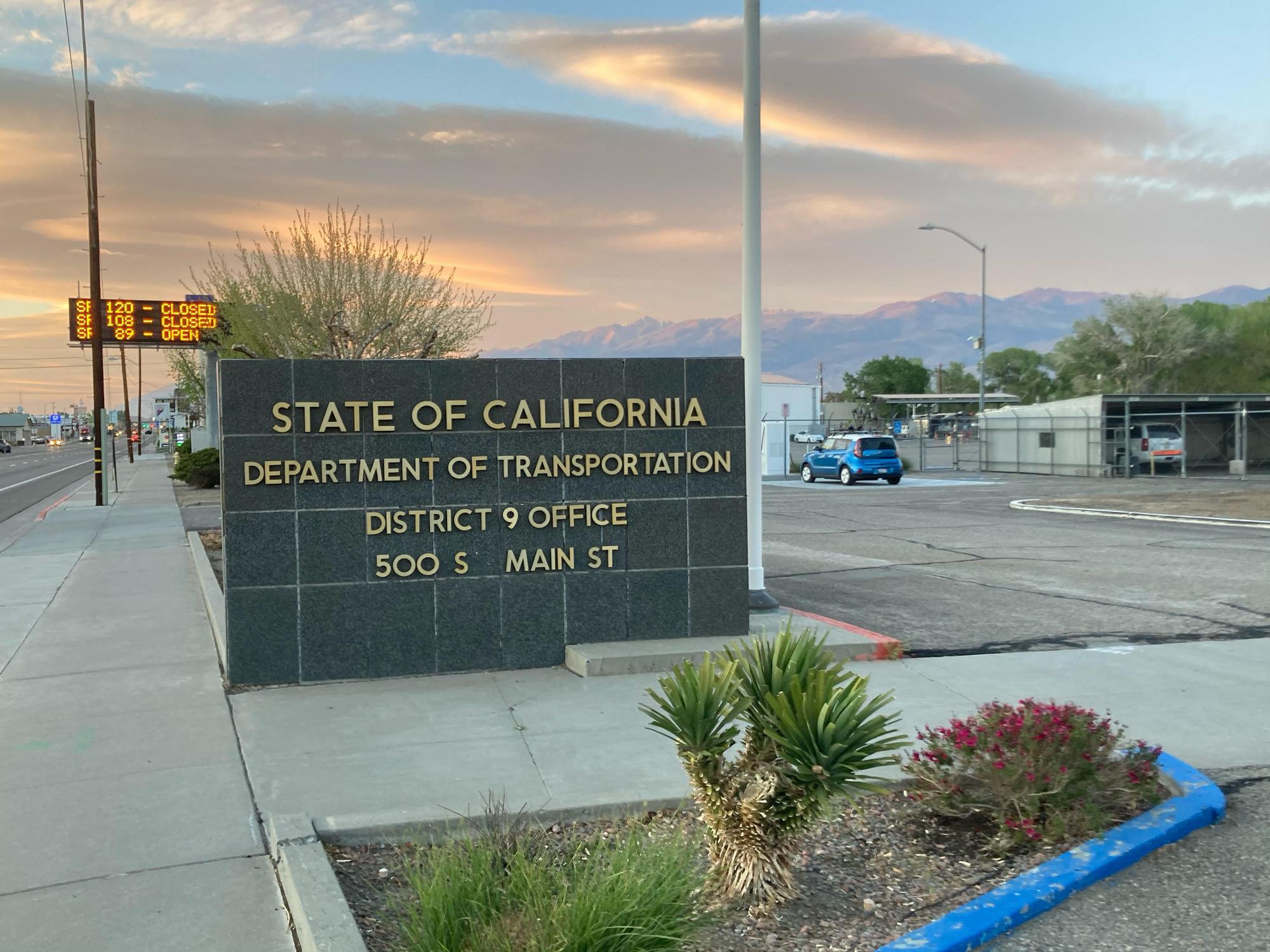 Caltrans District 9 Main Office | Bishop, CA | EV Station