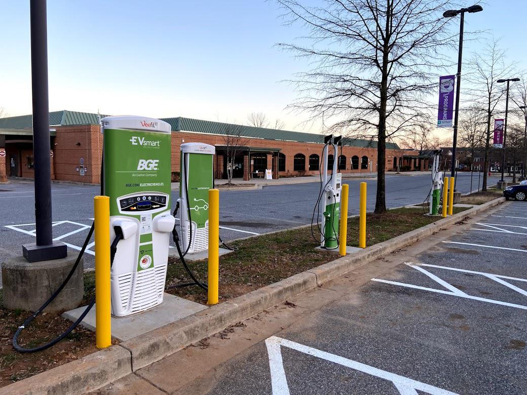 Arbutus Library And Senior Center | Arbutus, MD | EV Station