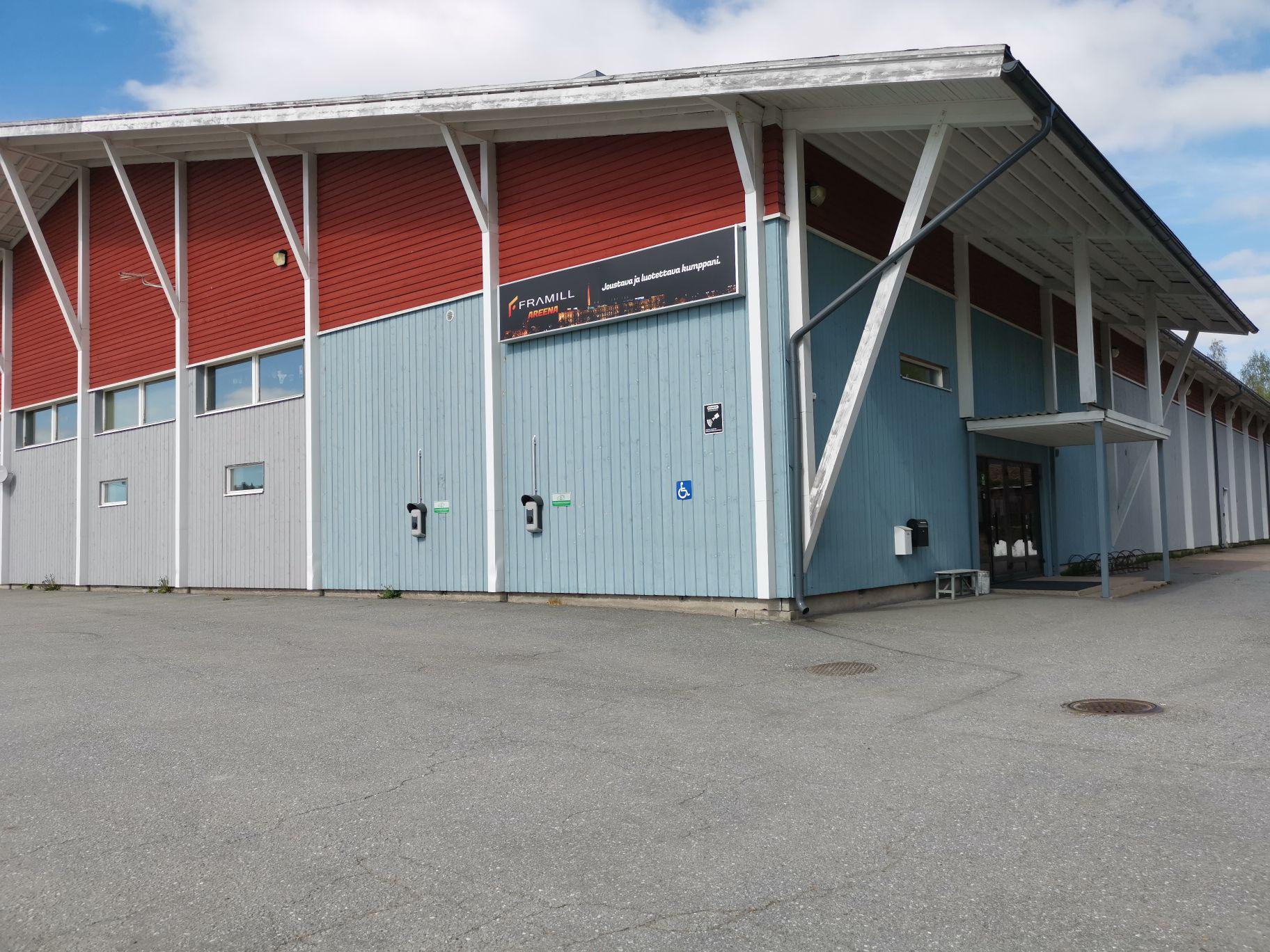 Luvian jäähalli | Kehätie 73, 29100 Luvia, Finland | EV Station