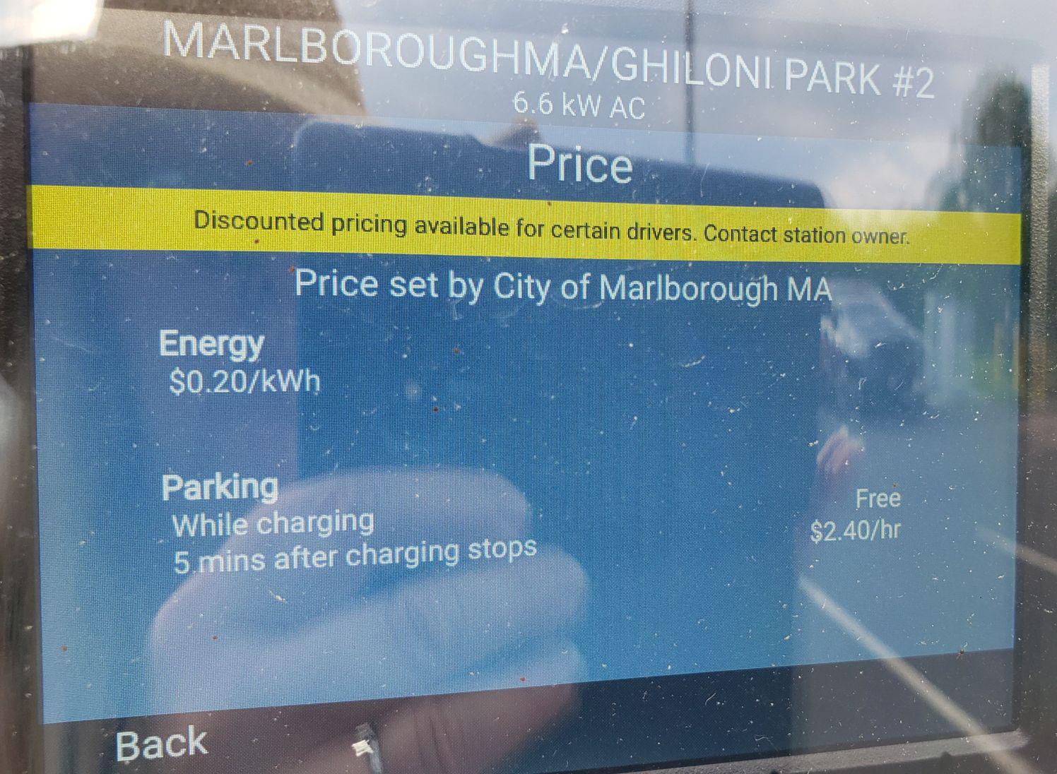 Ghiloni Park | Marlboro, MA | EV Station