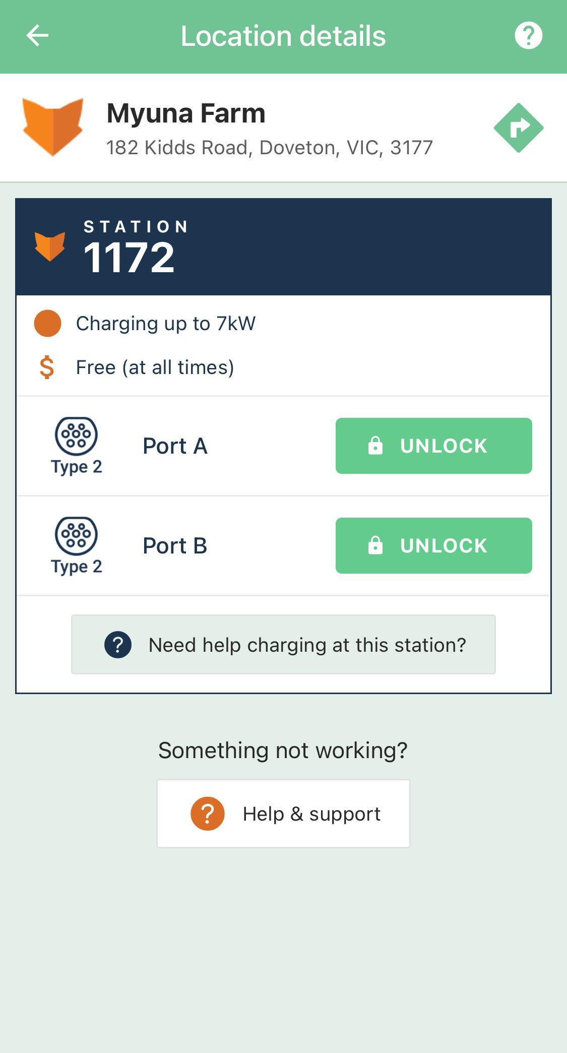 Myuna Farm | Doveton, VIC | EV Station