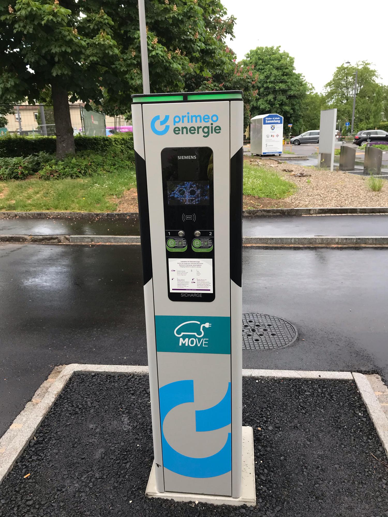 Charging Station MOVE Mobility SA | Allschwil, BL | EV Station
