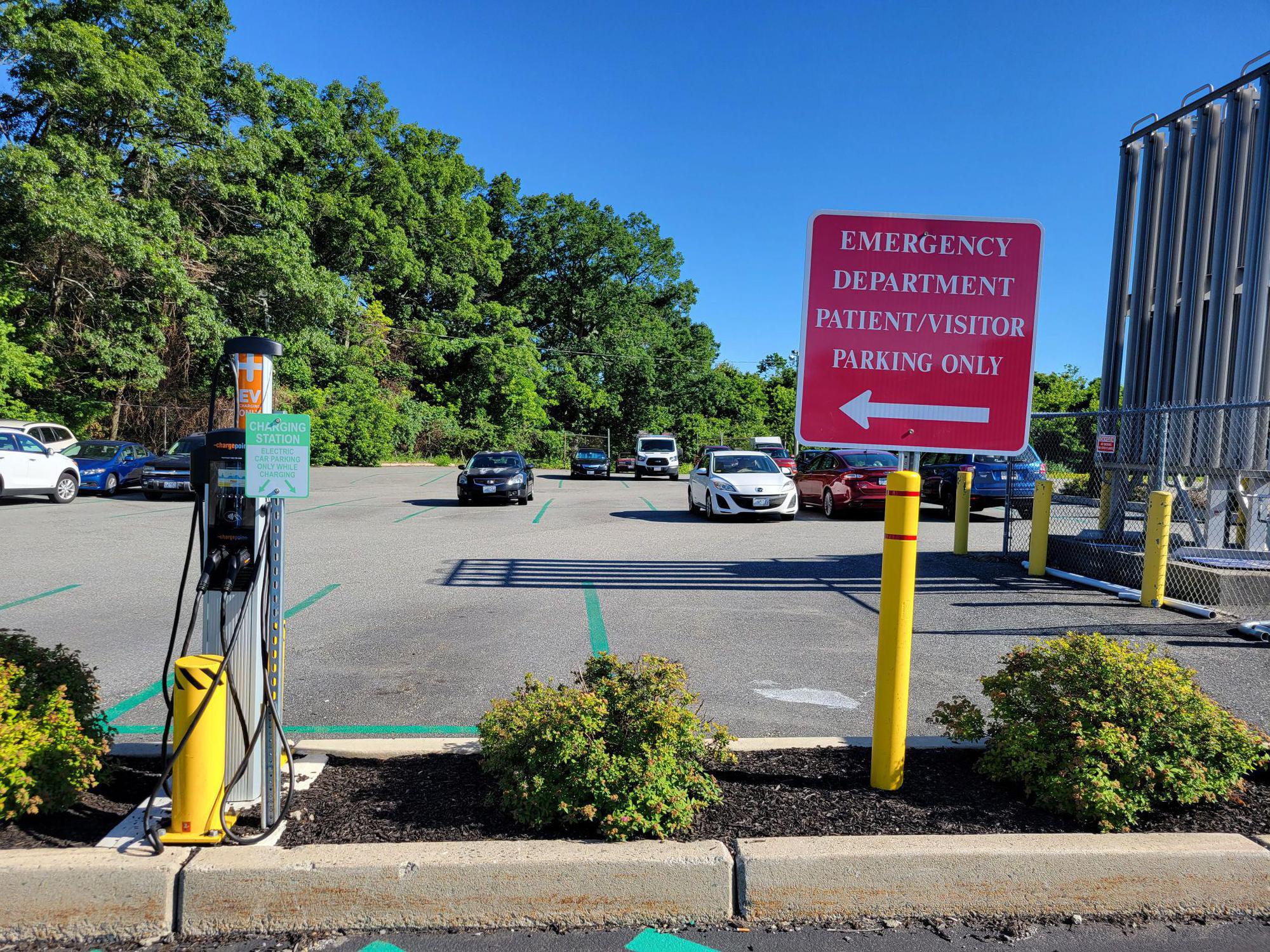 Landmark Medical Center | Woonsocket, RI | EV Station