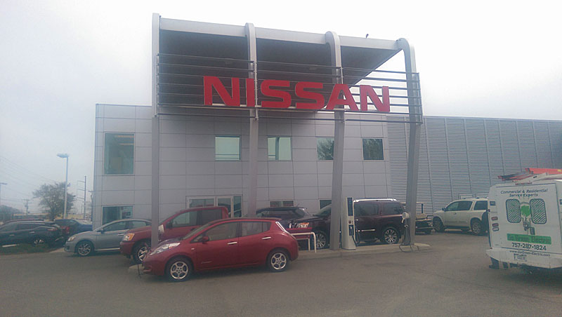 Hall Nissan Virginia Beach | Virginia Beach, VA | EV Station