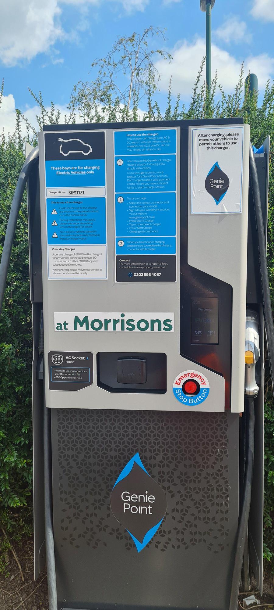 Morrisons Shrewsbury | 11 Whitchurch Road, Shrewsbury, SY1 4DN, UK | EV ...