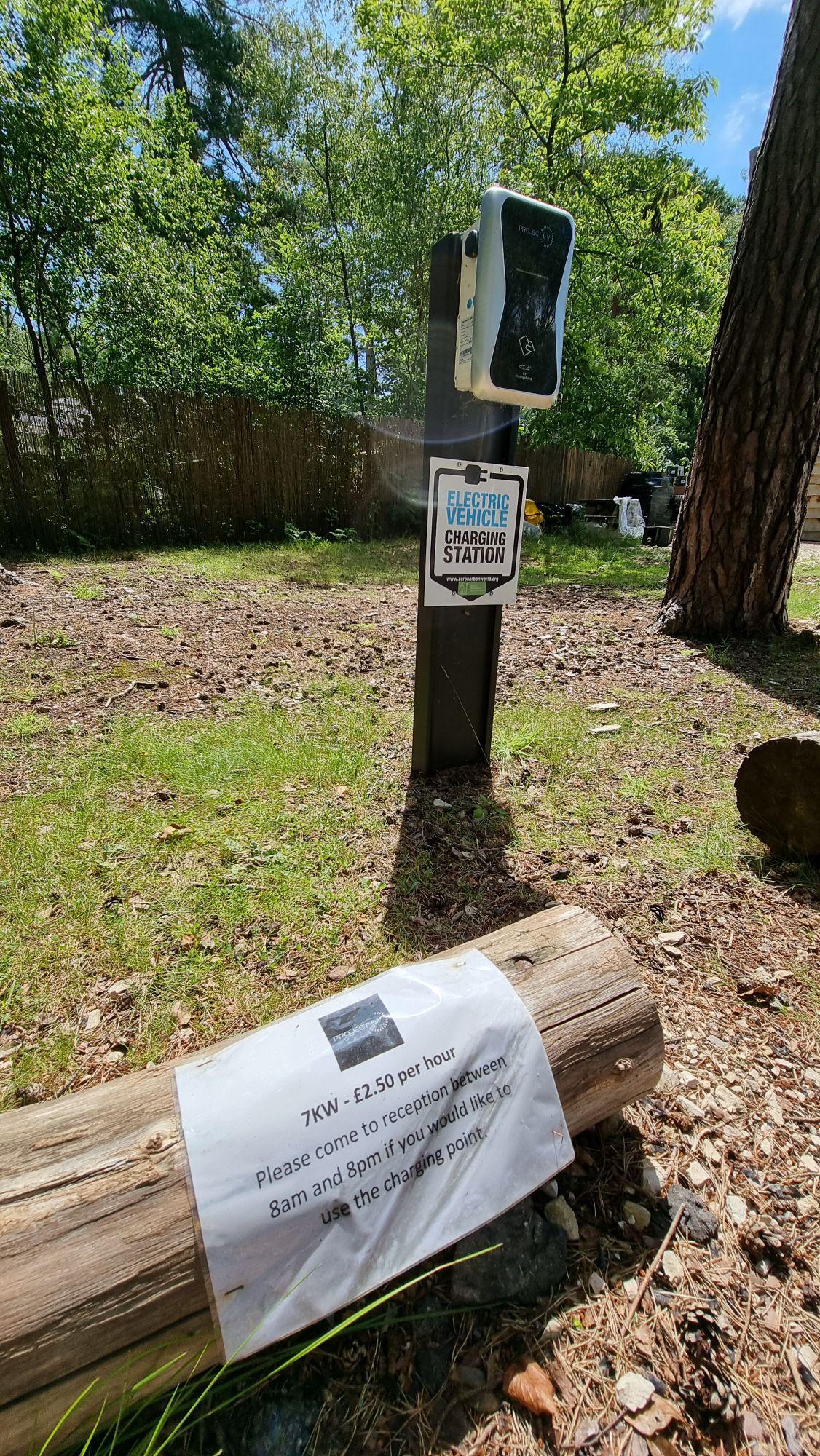 Burnbake Campsite | Corfe Castle, Wareham BH20 5JH | EV Station