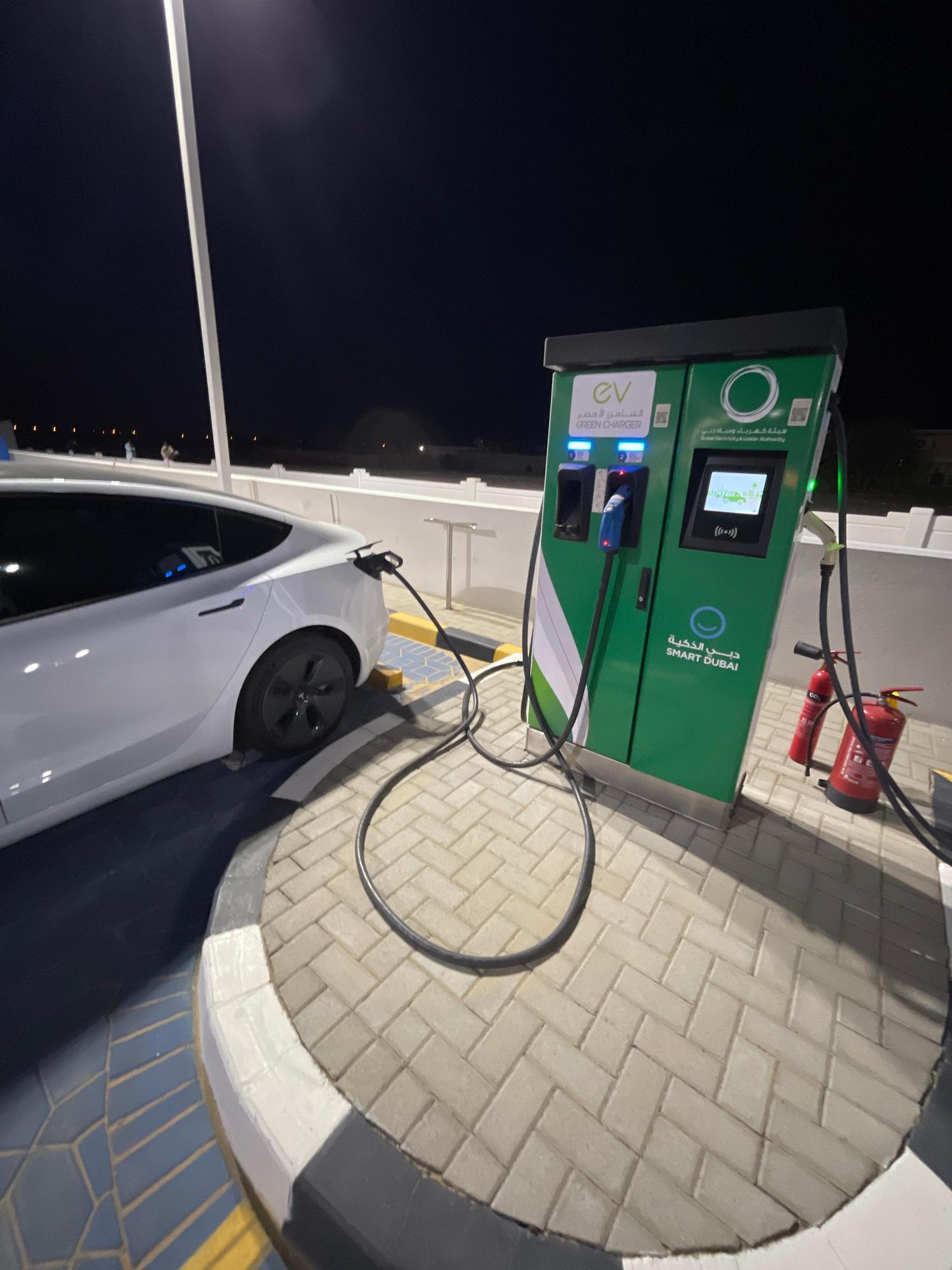 EV Green Charger (DEWA) - ADNOC Petrol Station - Umm Eselay | Murqquab ...