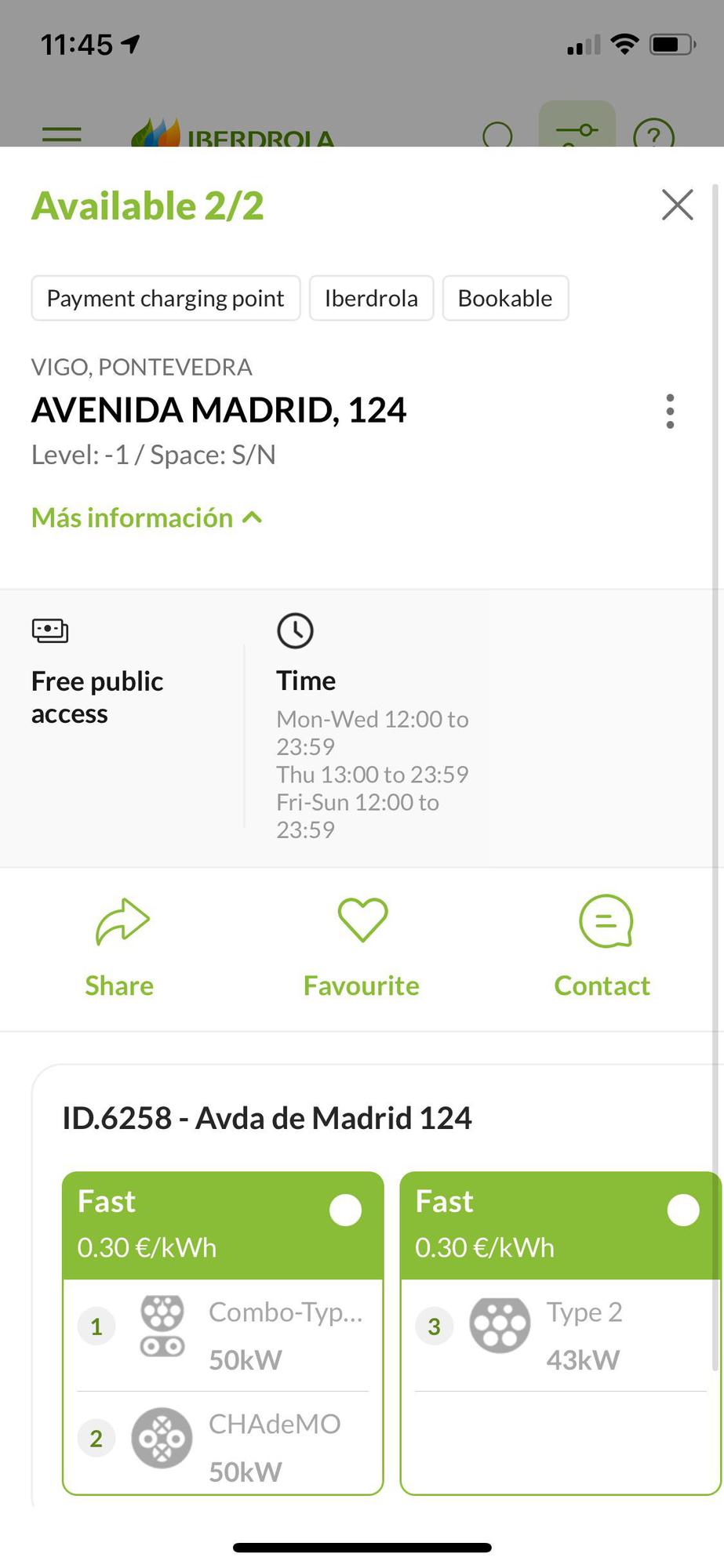 IBERDROLA CLIENTES | Vigo, GA | EV Station