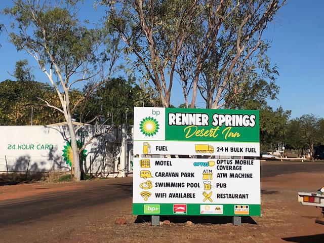 Renner Springs Desert Inn | Pamayu, NT | EV Station