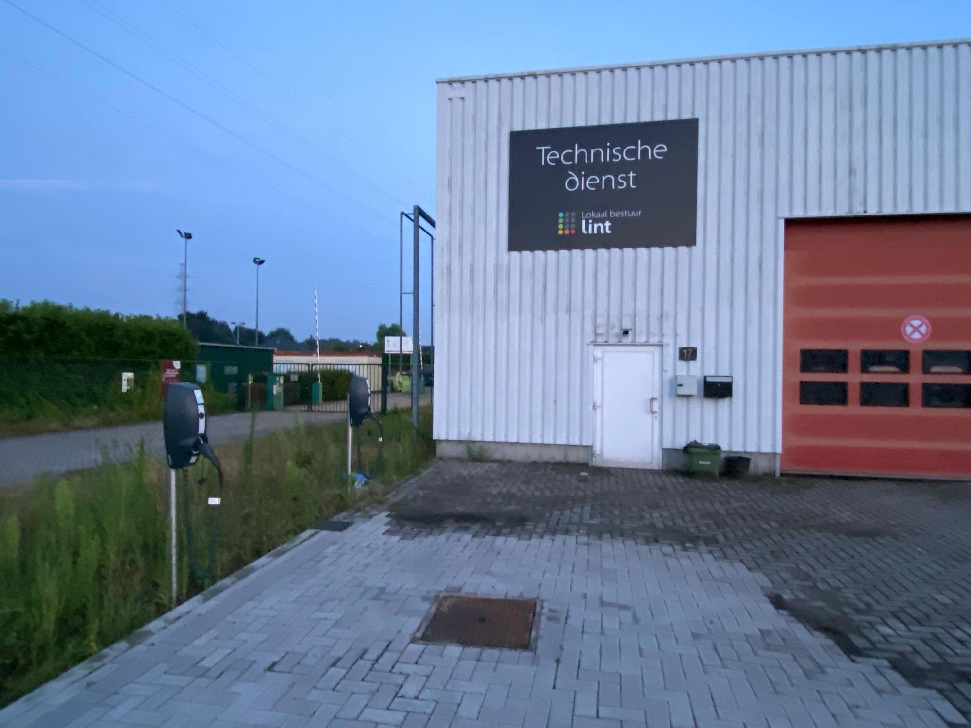 Technische Dienst Lint | Lint, Vlaams Gewest | EV Station