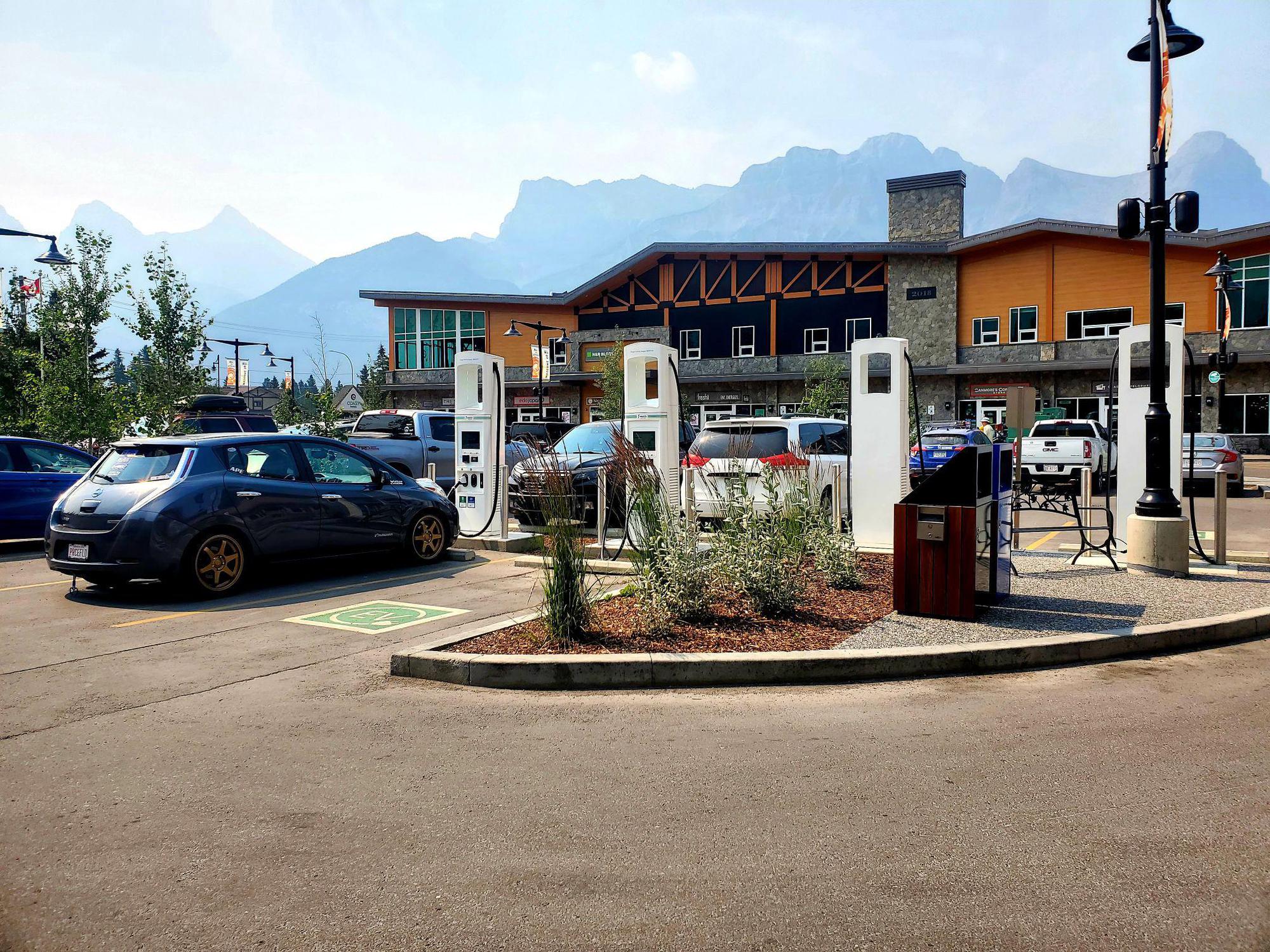 The Shops of Canmore | Canmore, AB | EV Station
