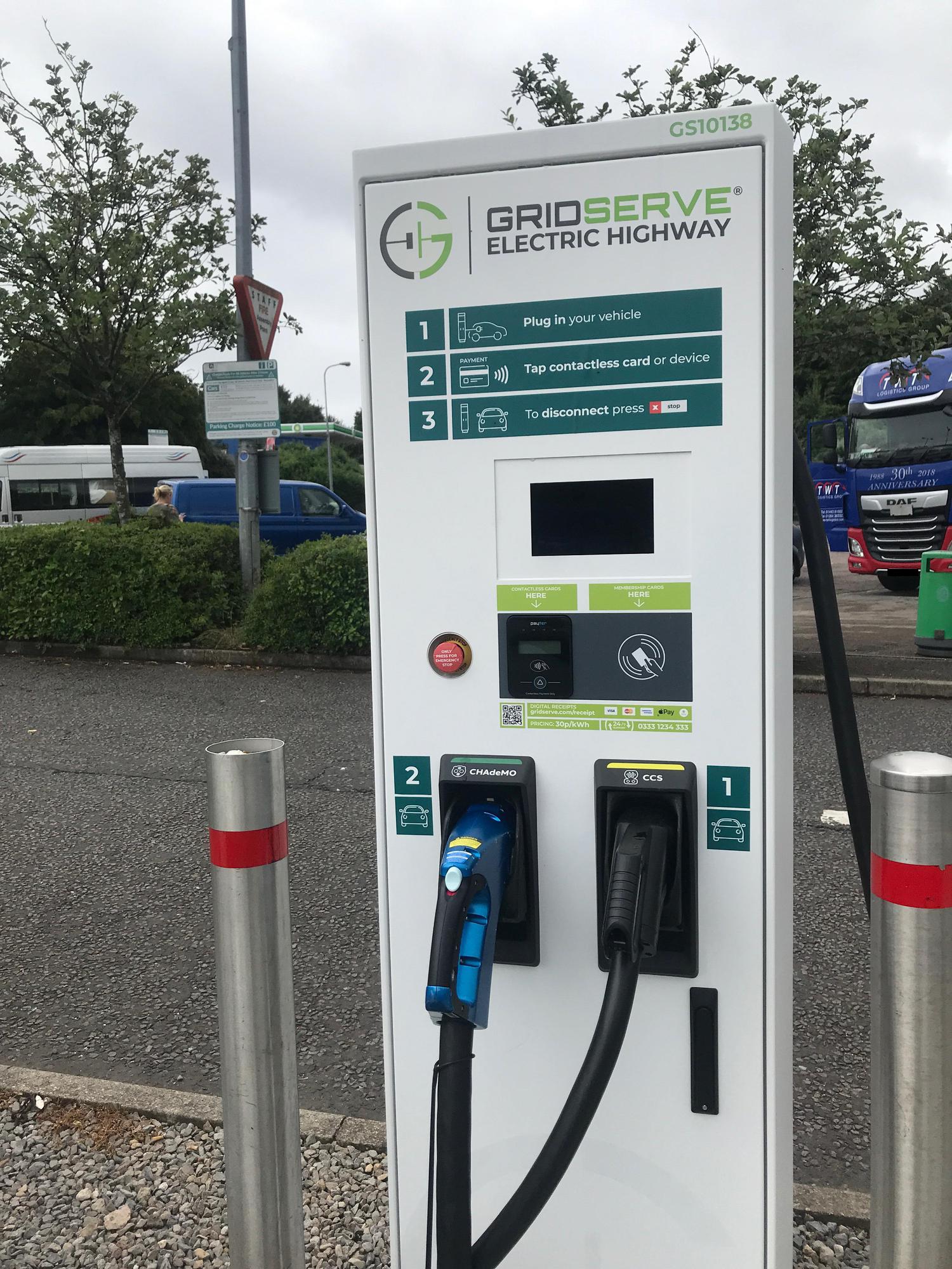 Magor Services M4 | Magor, Wales | EV Station
