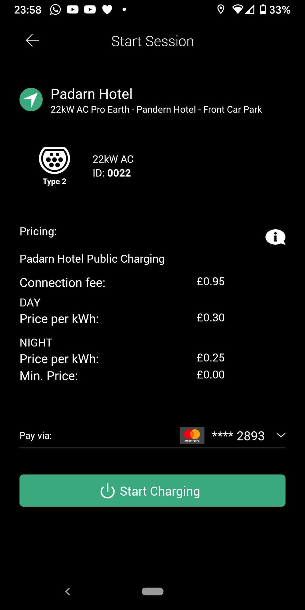 Padarn Hotel Gwynedd | Llanberis, Wales | EV Station