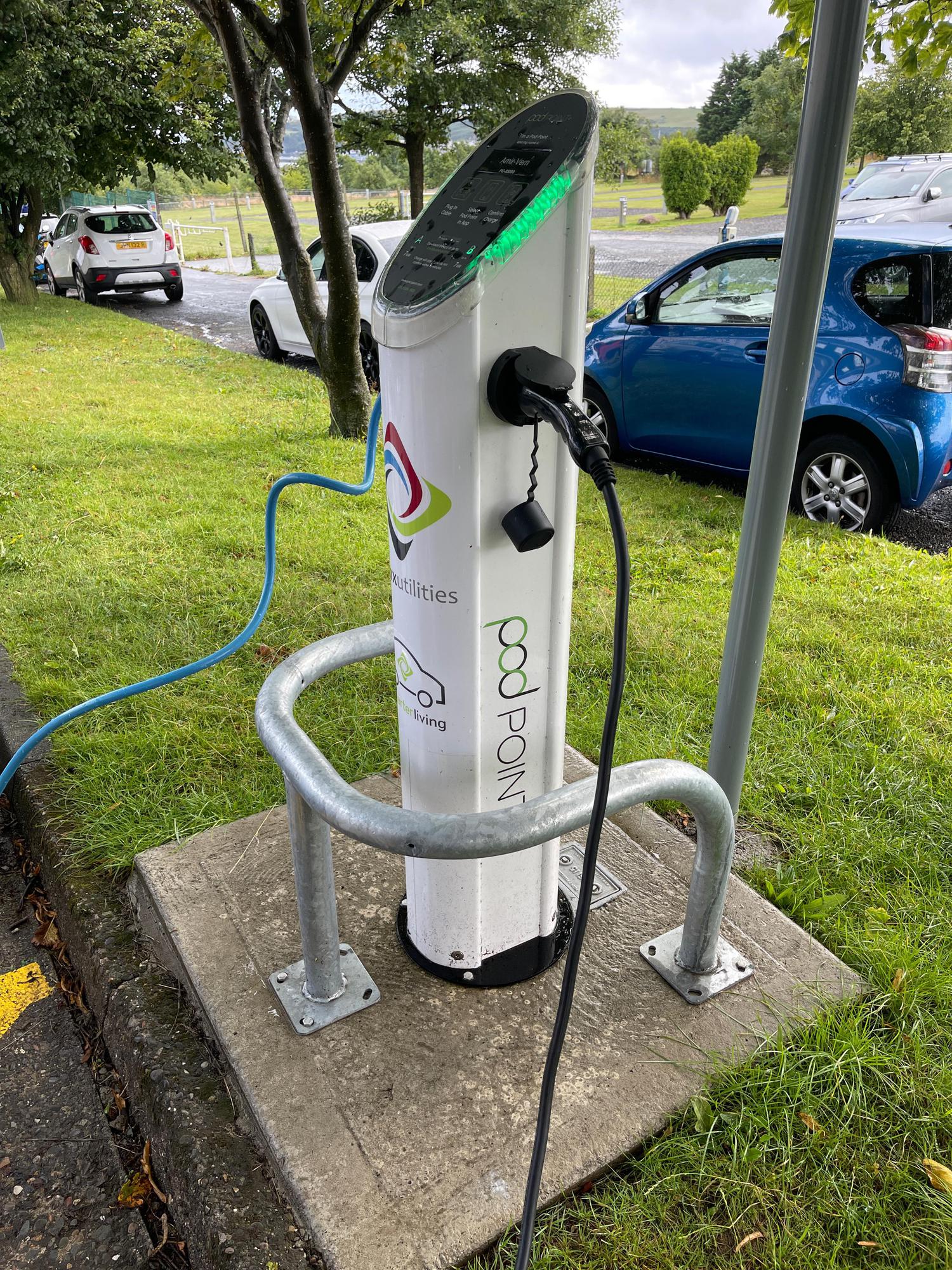 Douglas Police HQ | Douglas, Middle | EV Station