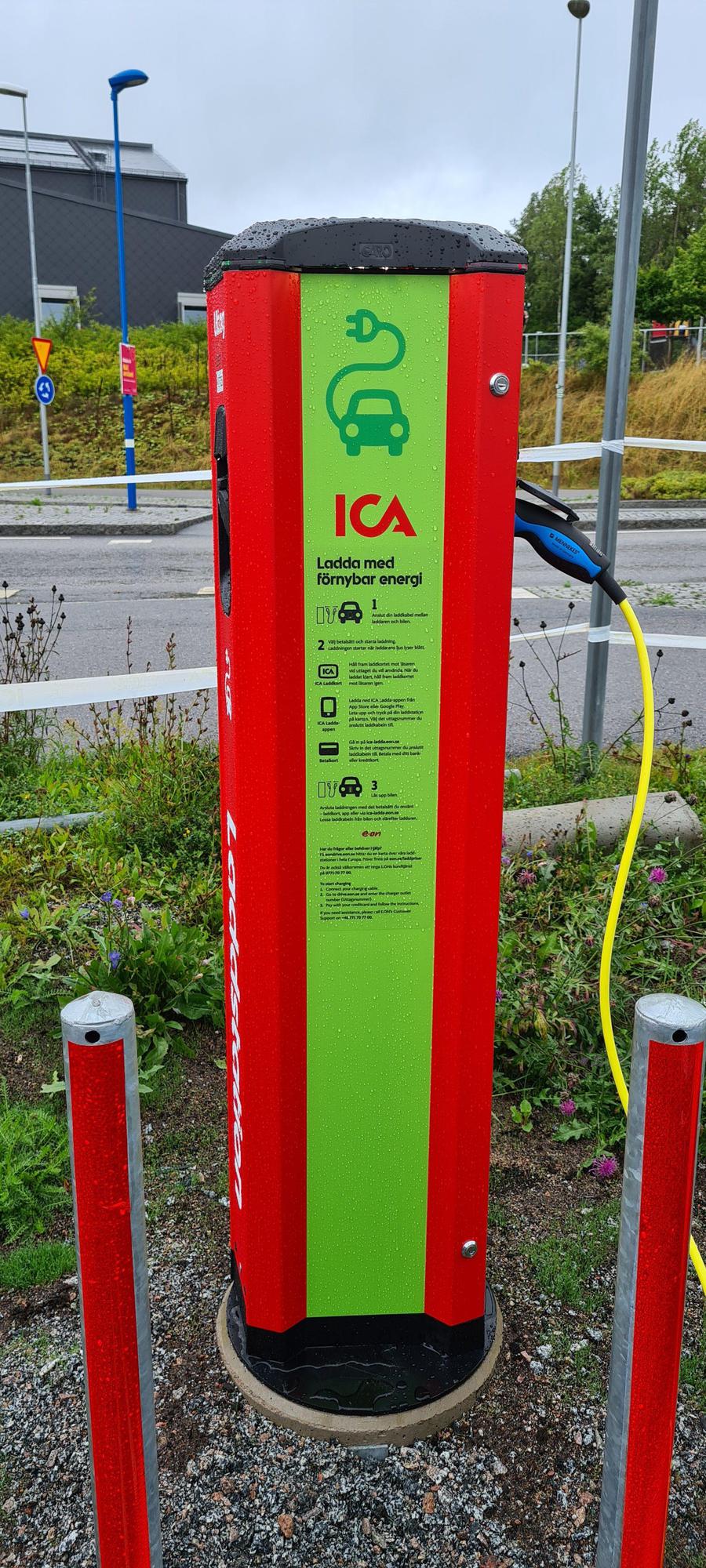 ICA Kvantum Knivsta | Centralvägen 56, Knivsta, 731 49, SWE | EV Station