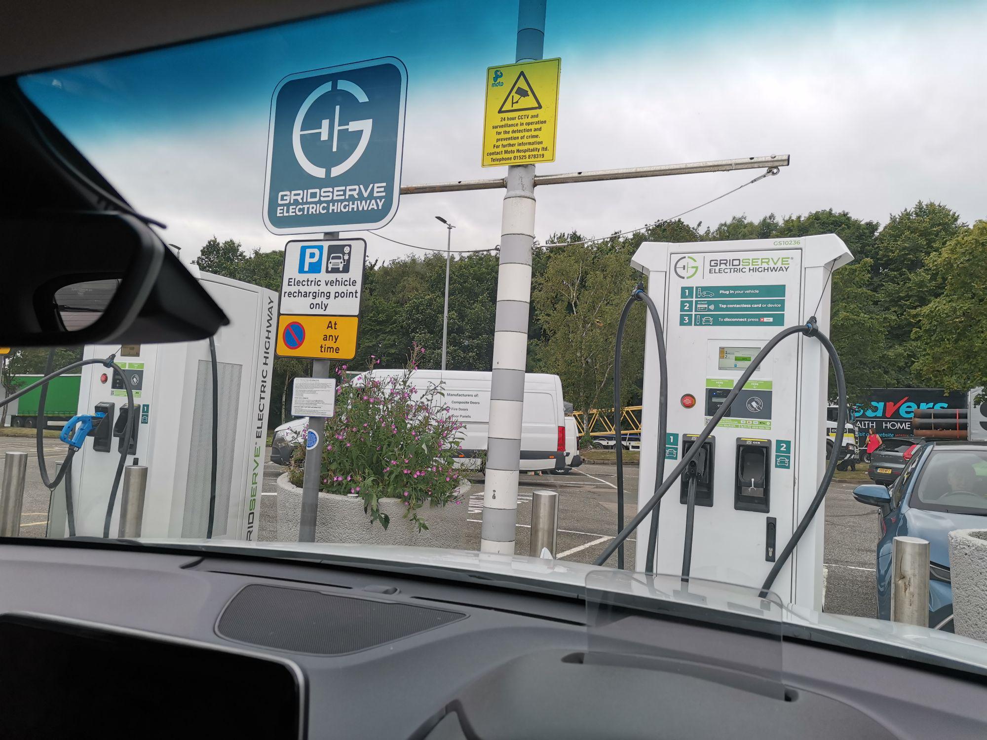 Moto Trowell M1 Northbound | Trowell, England | EV Station