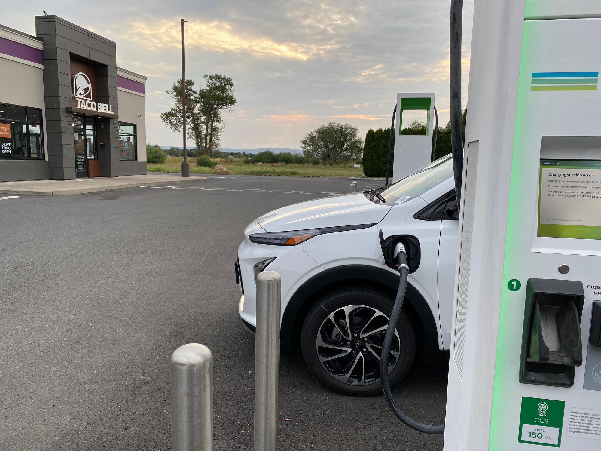 Taco Bell | Ellensburg, WA | EV Station