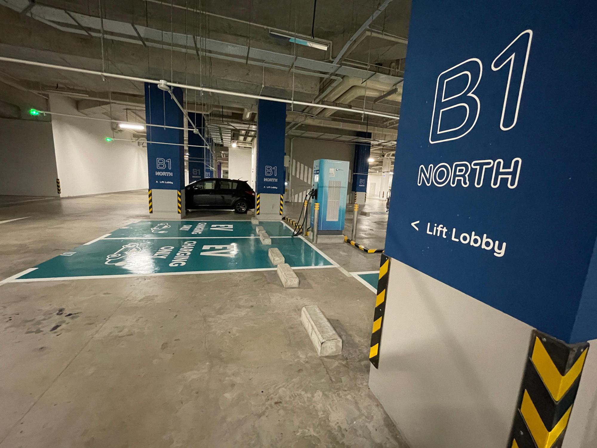 SP: Alice @ Mediapolis | 29 Media Cir., Singapore | EV Station