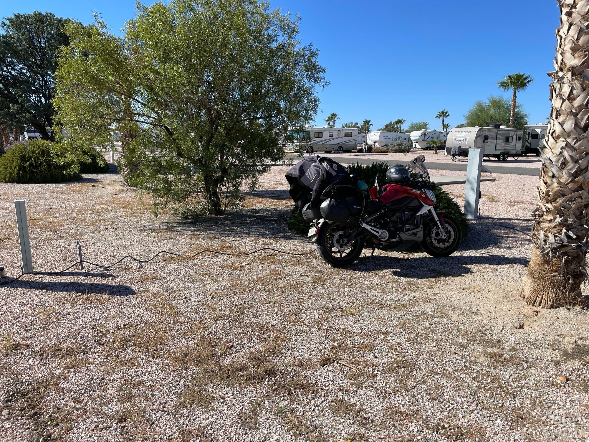 Desert Palms Golf and RV resort | Salome, AZ | EV Station