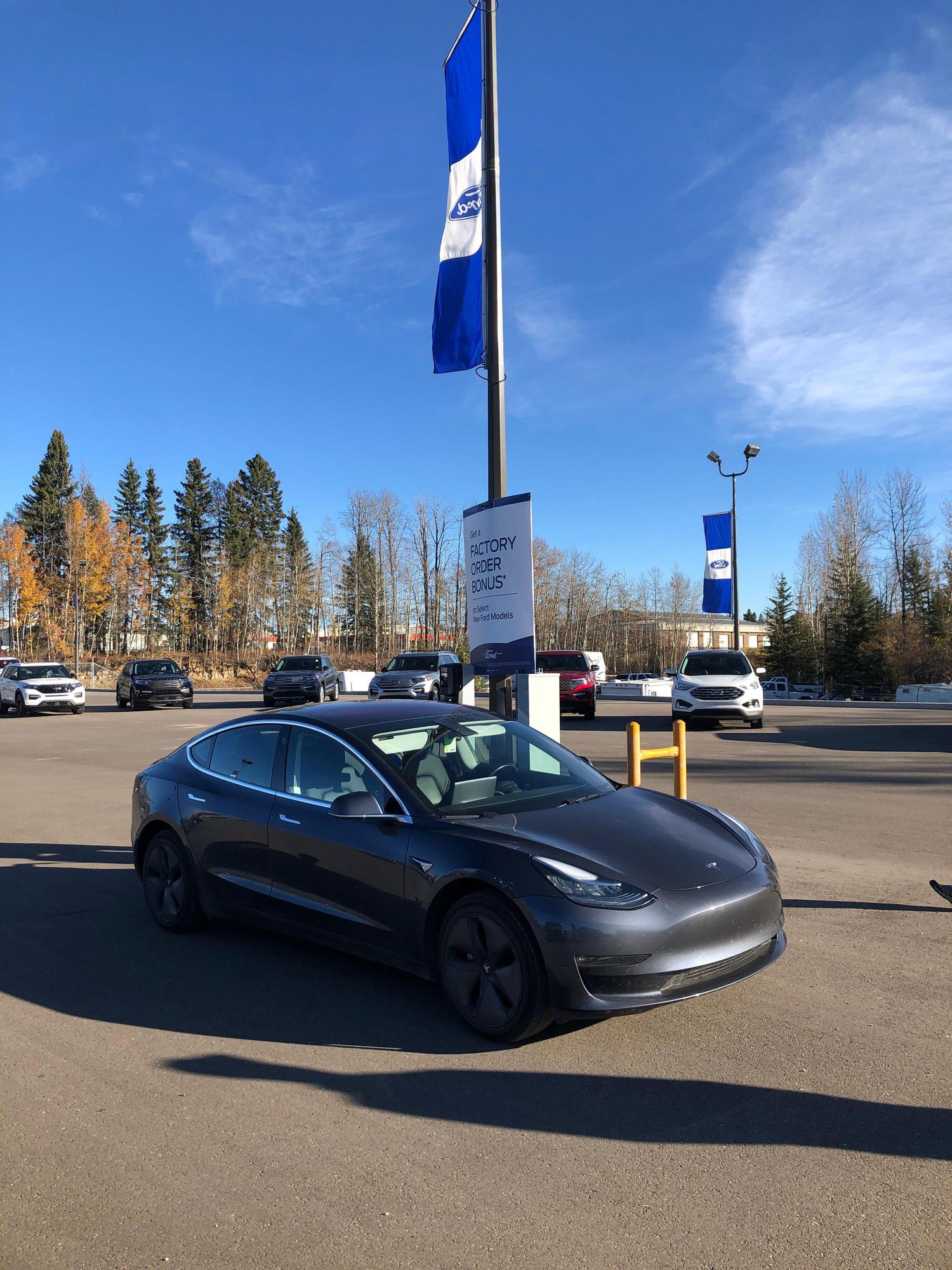 Rainbow Ford Sales | Rocky Mountain House, AB | EV Station