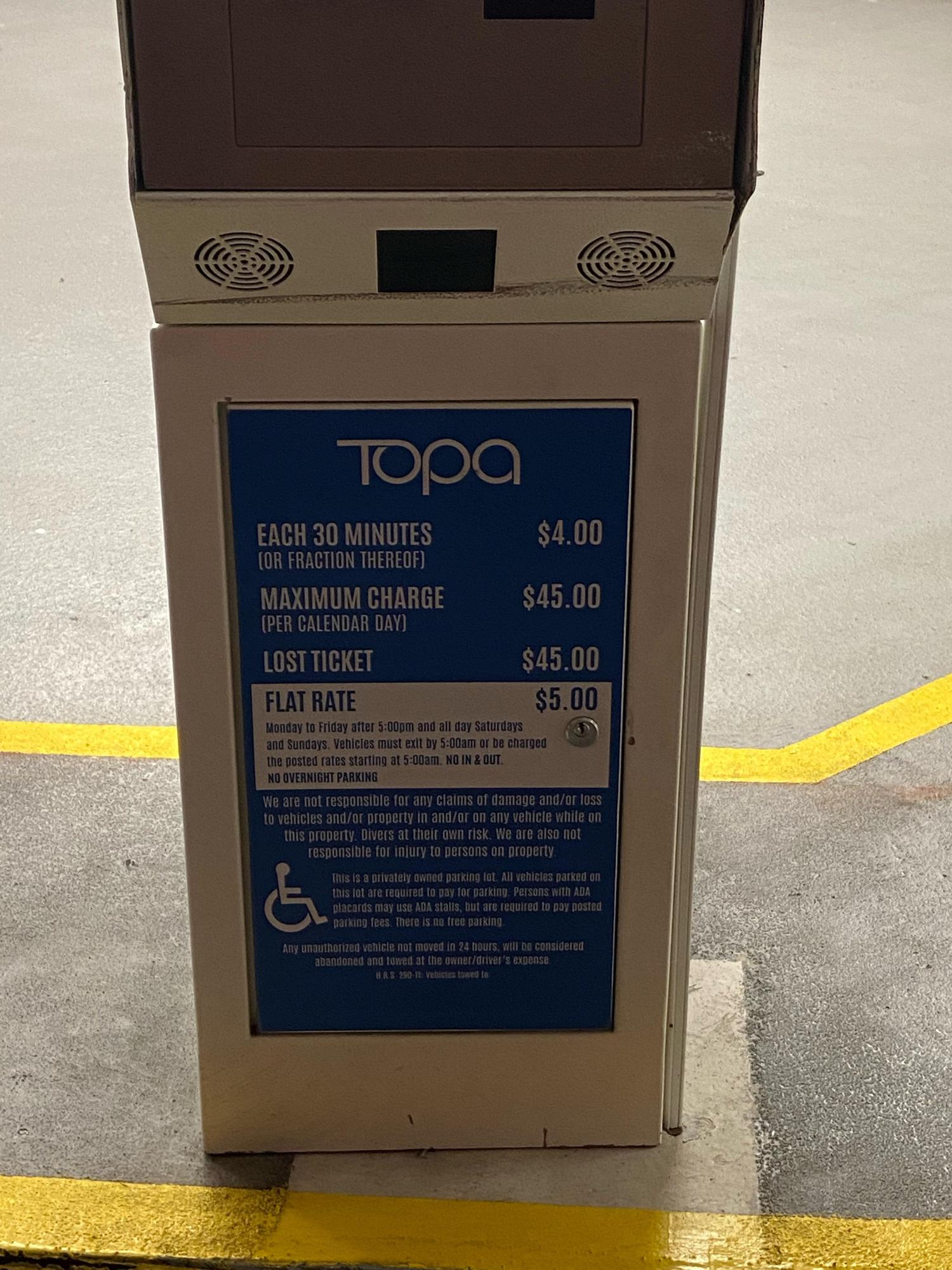 Topa Financial Center | Honolulu, HI | EV Station