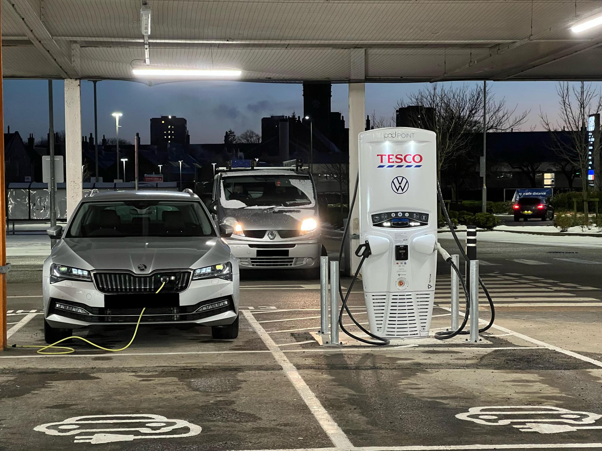 Tesco Superstore Woodend | Rousay Dr Aberdeen, AB15 6LT | EV Station