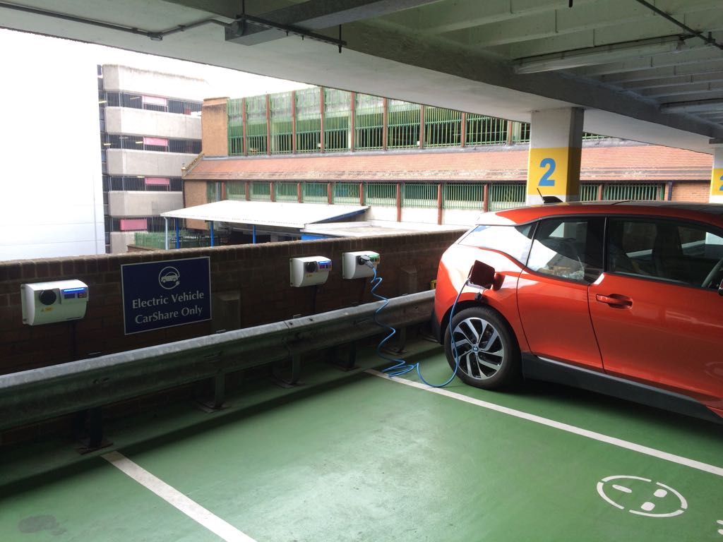 Peacocks Centre Multi-storey Car Park | Woking, England | EV Station