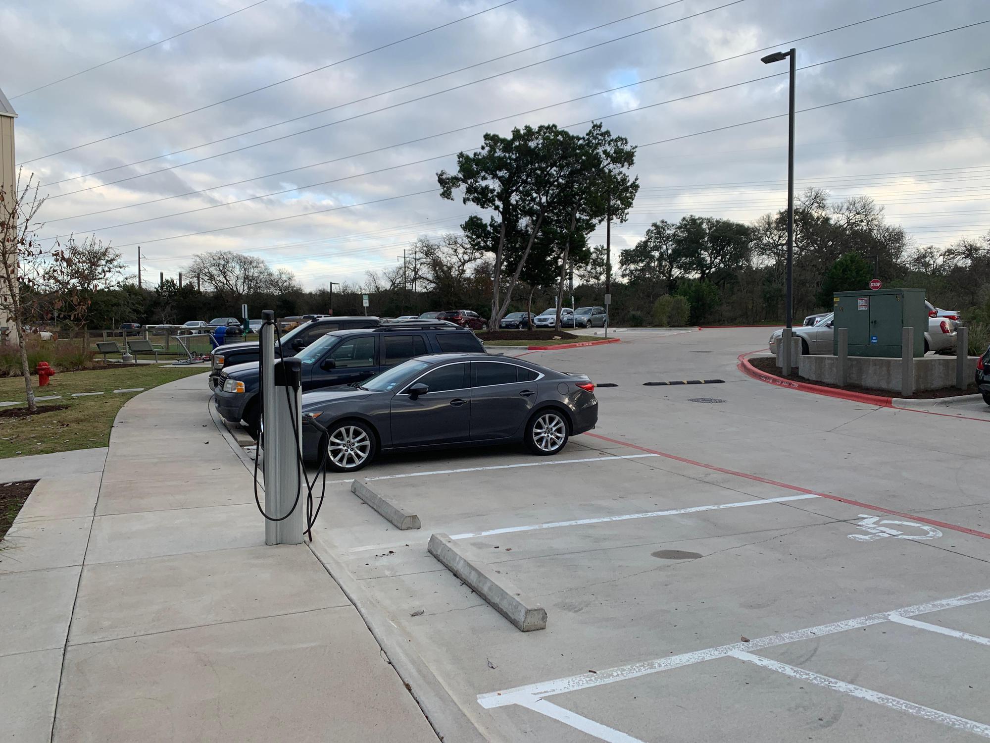 Cardinal Point Apartments | Austin, TX | EV Station