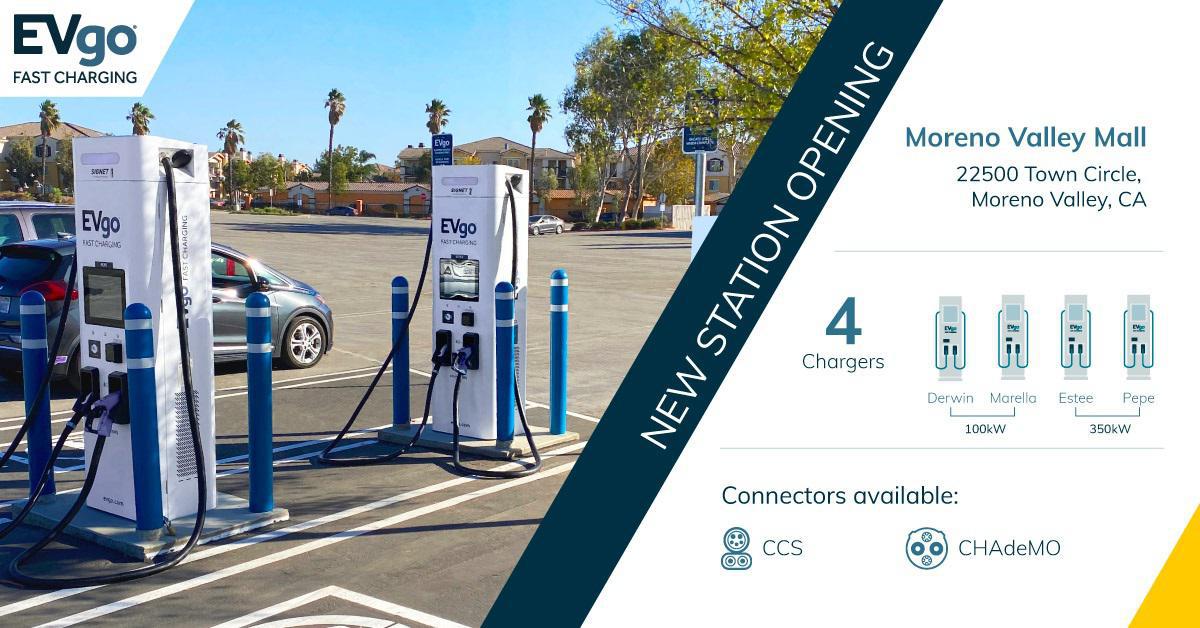 Moreno Valley Mall | Moreno Valley, CA | EV Station