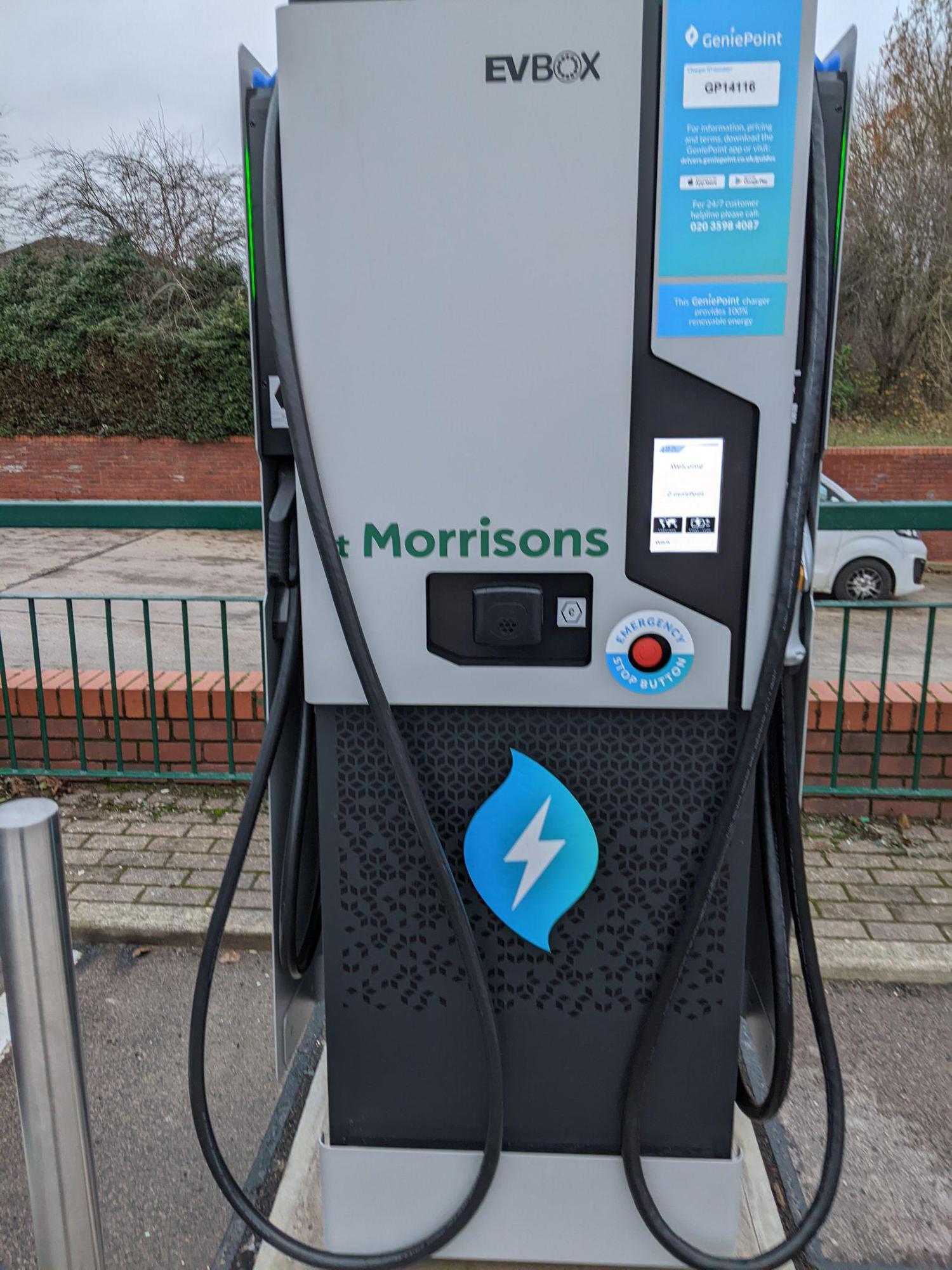 Morrisons Gamston (1) | West Bridgford, England | EV Station