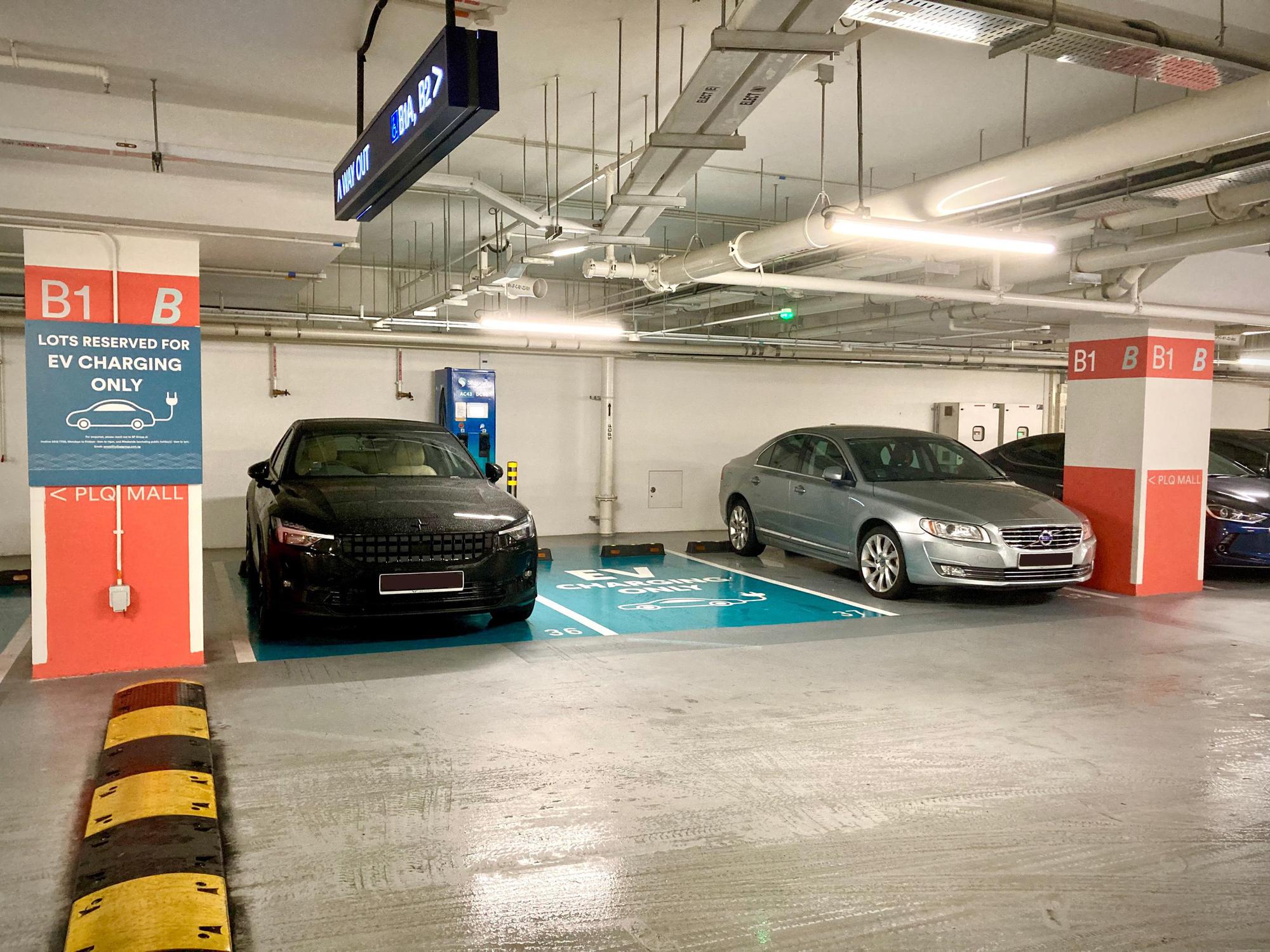 PLQ Mall | 10 Paya Lebar Rd, Singapore 409057 | EV Station