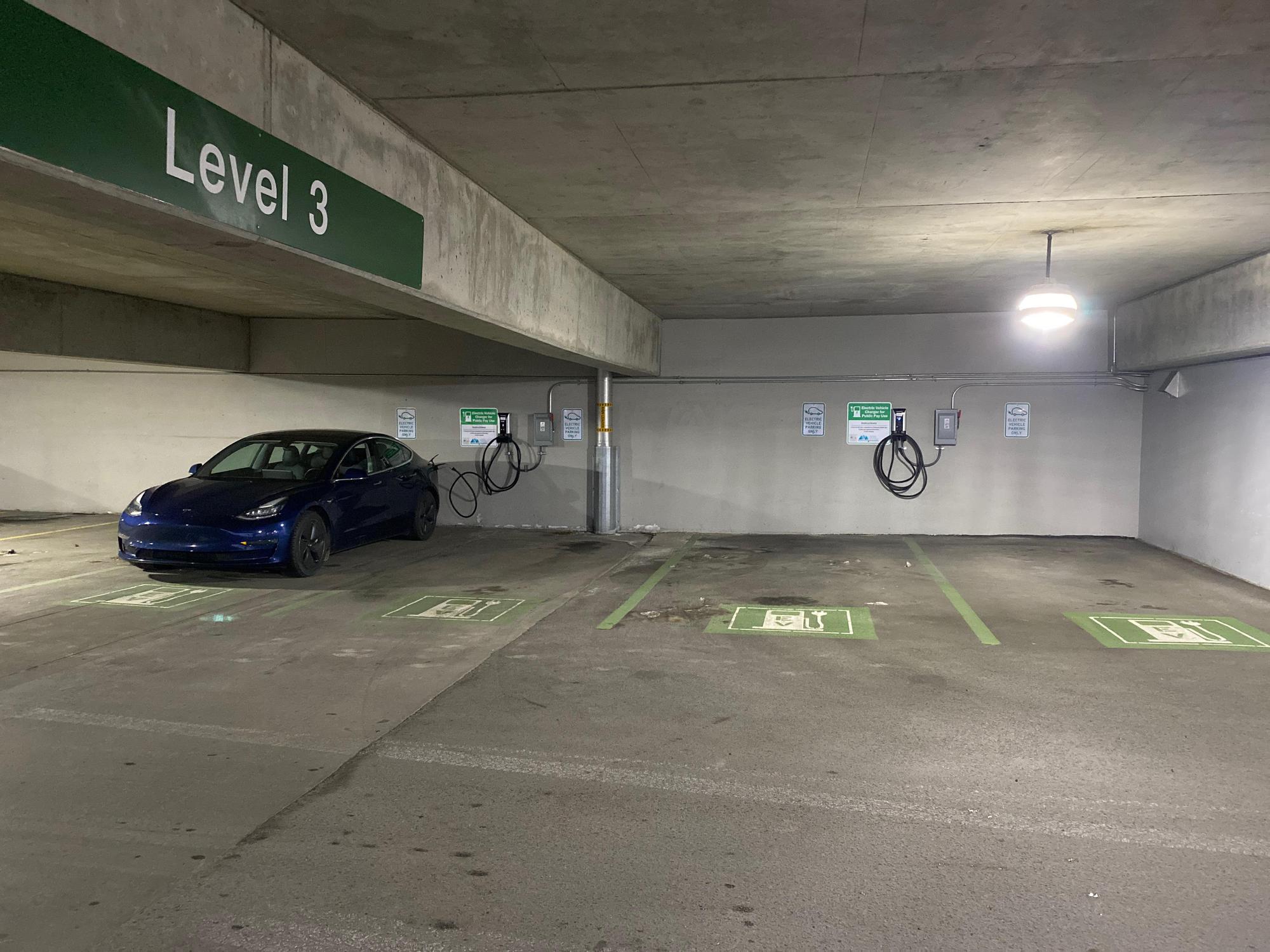 Linny Pacillo Parking Garage | Anchorage, AK | EV Station