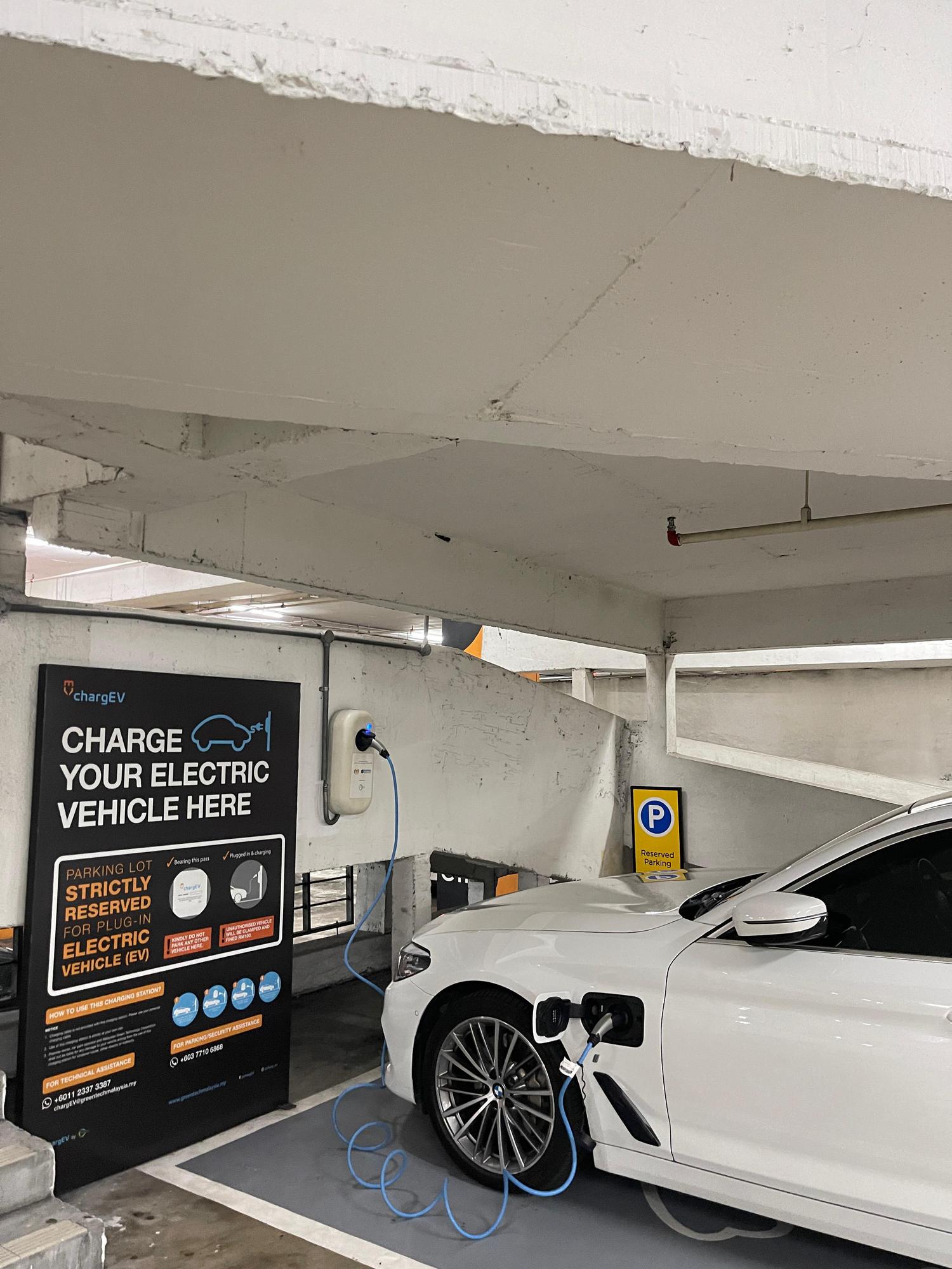 chargEV - Queensbay Mall (3.7 kW, 7.4kW AC) | Bayan Lepas, Pulau Pinang ...