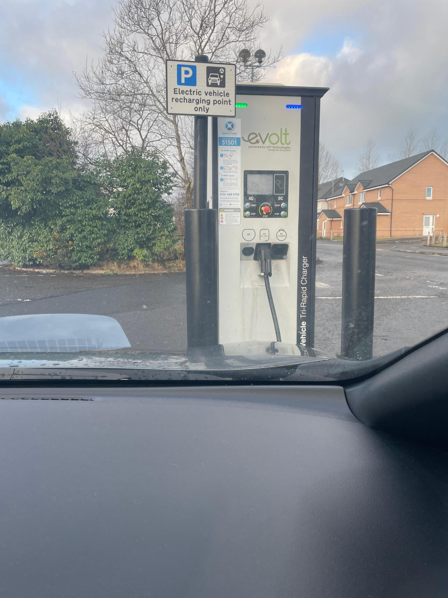 Almondvale Stadium Rapid | Livingston, Scotland | EV Station